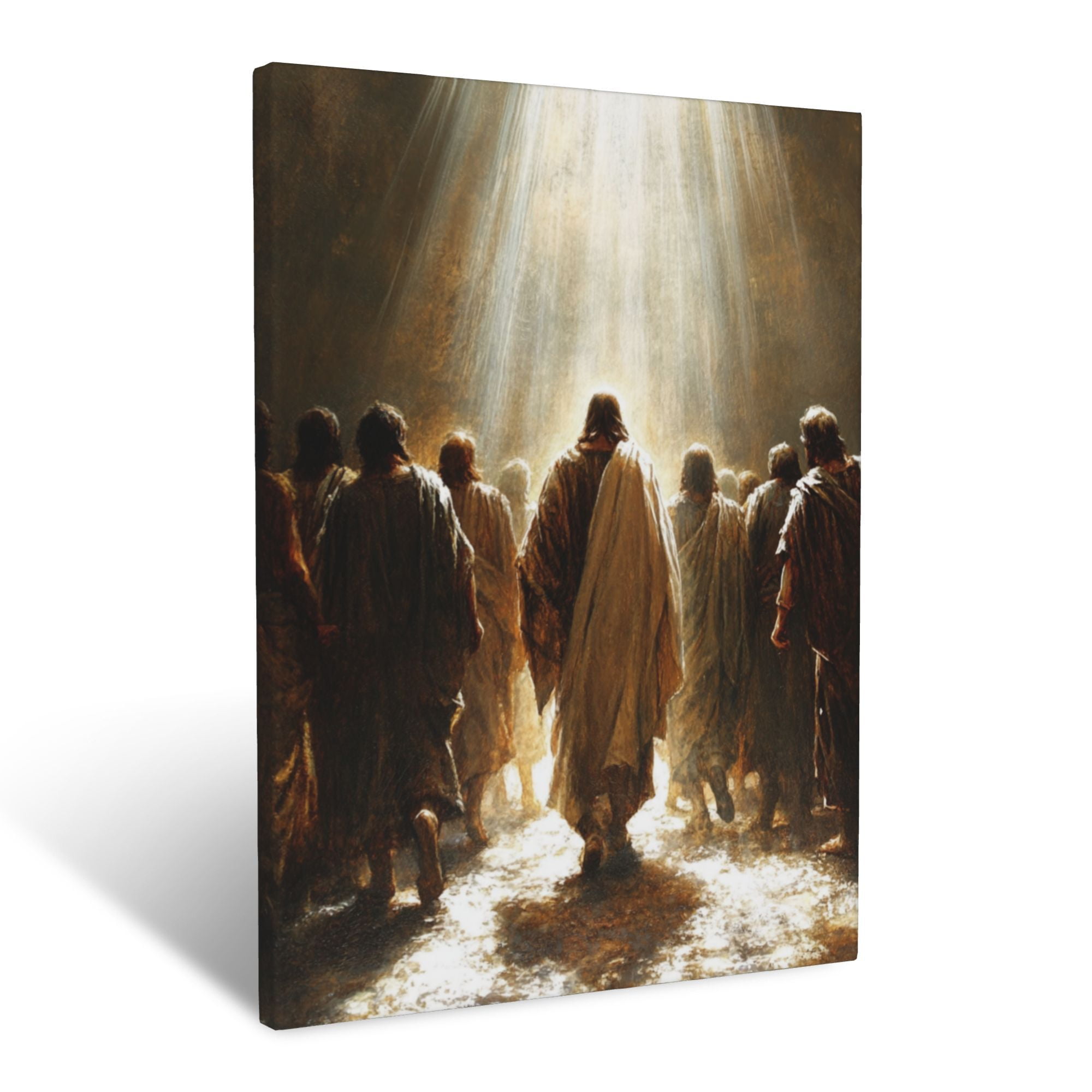 CozyNet The Calming Image Of Jesus Walking Among His Disciples Under ...