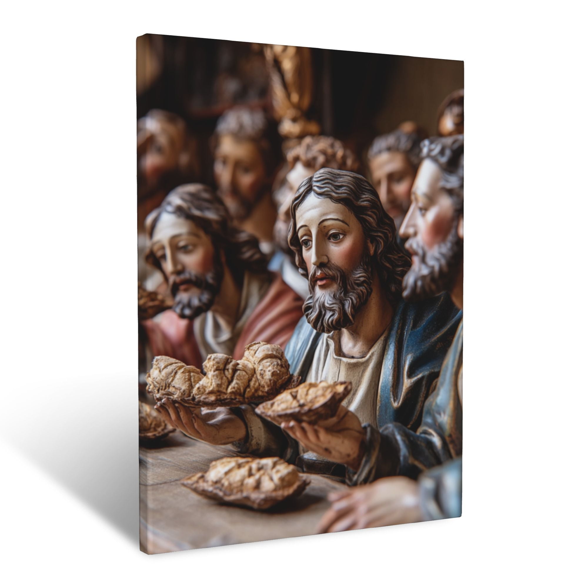 CozyNet The Last Supper Tableau Vivid Details Of Jesus & Disciples ...