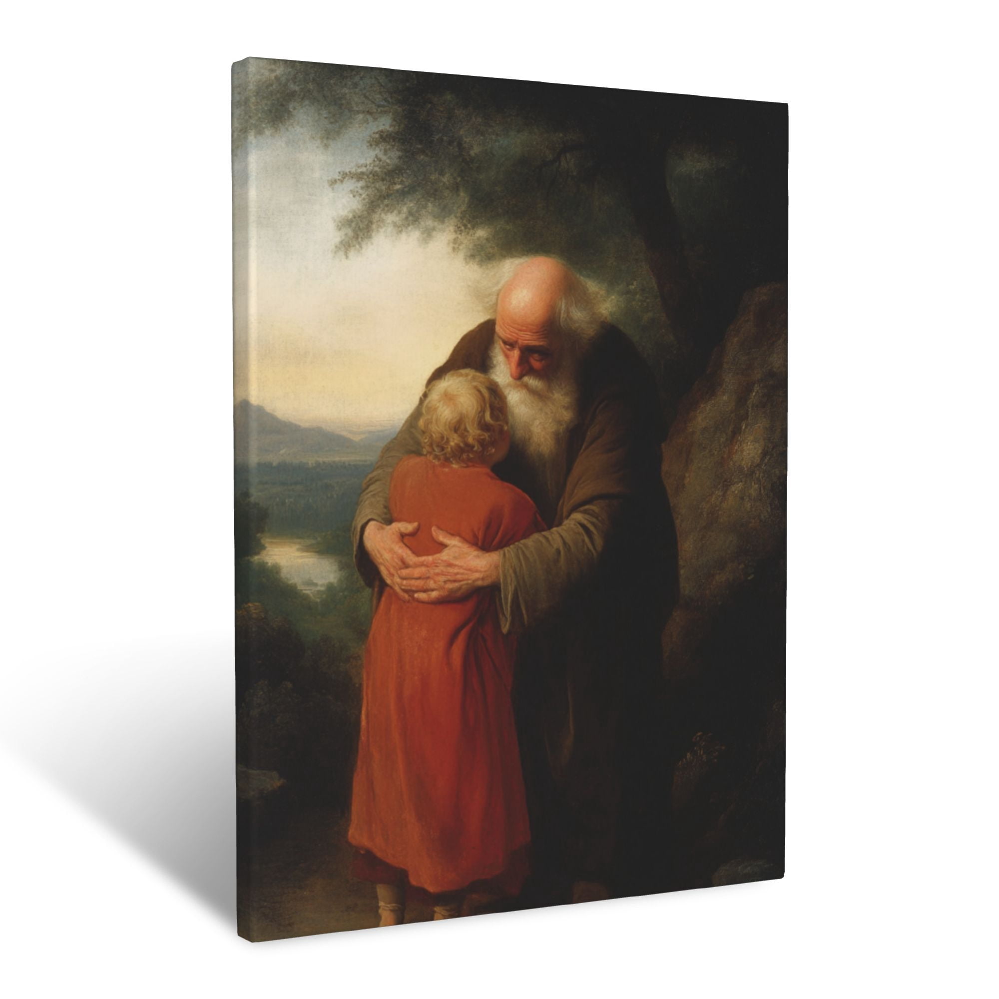 CozyNet The Prodigal Son Returning Home Embraced By His Father Wall Art ...