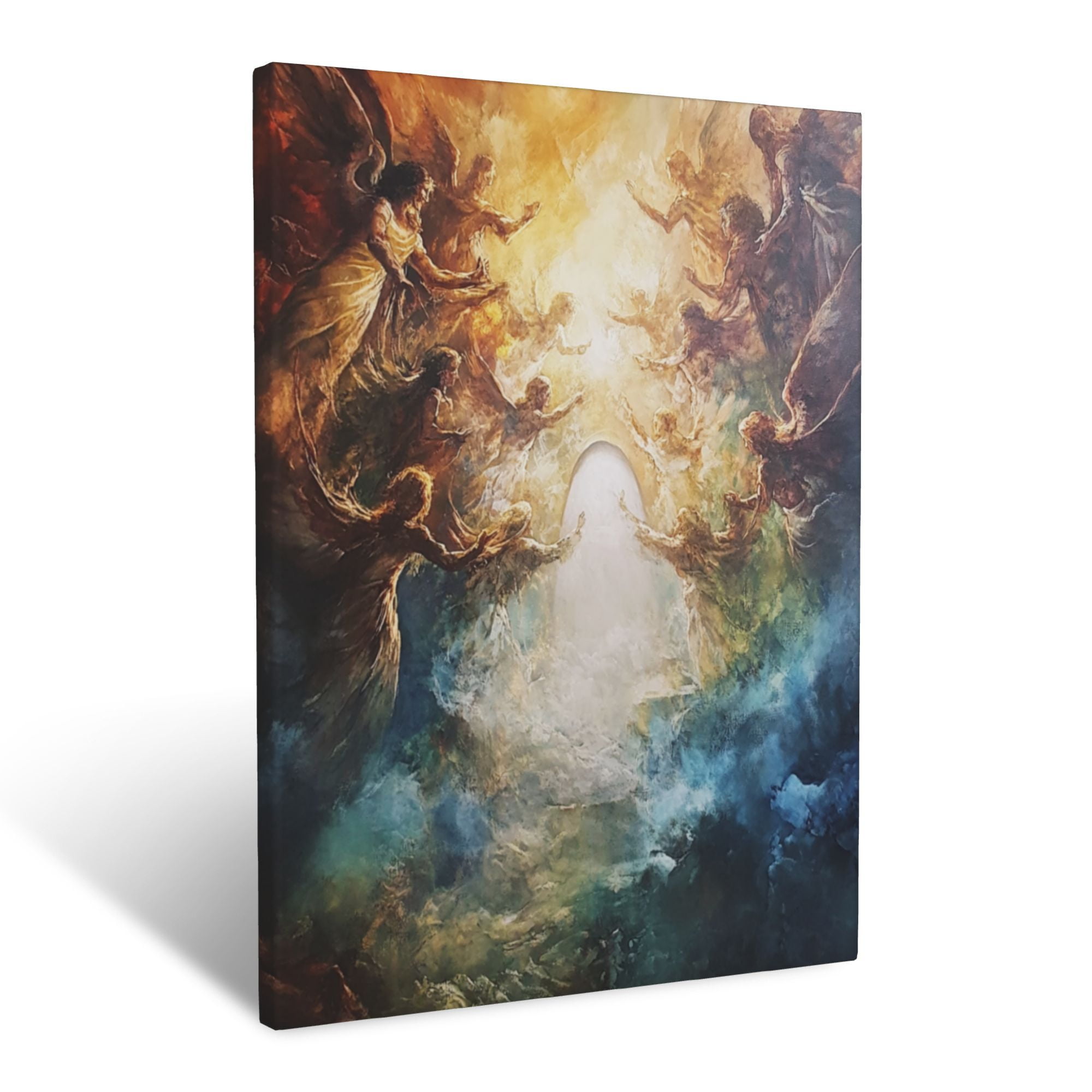 CozyNet The Resurrection Of Jesus Christ Empty Tomb & Angels Rejoicing ...