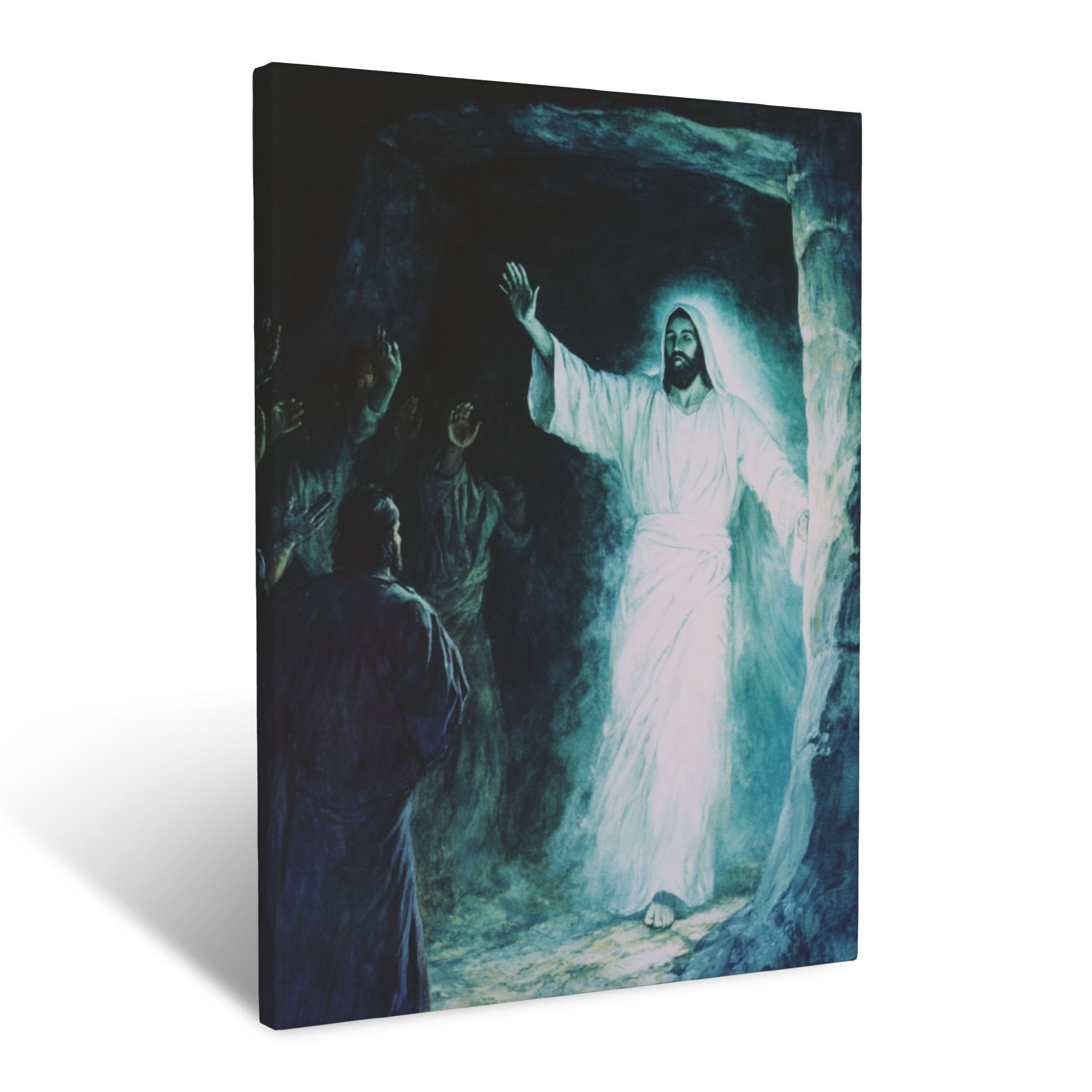 CozyNet The Resurrection With Jesus Glowing & Emerging From The Tomb ...