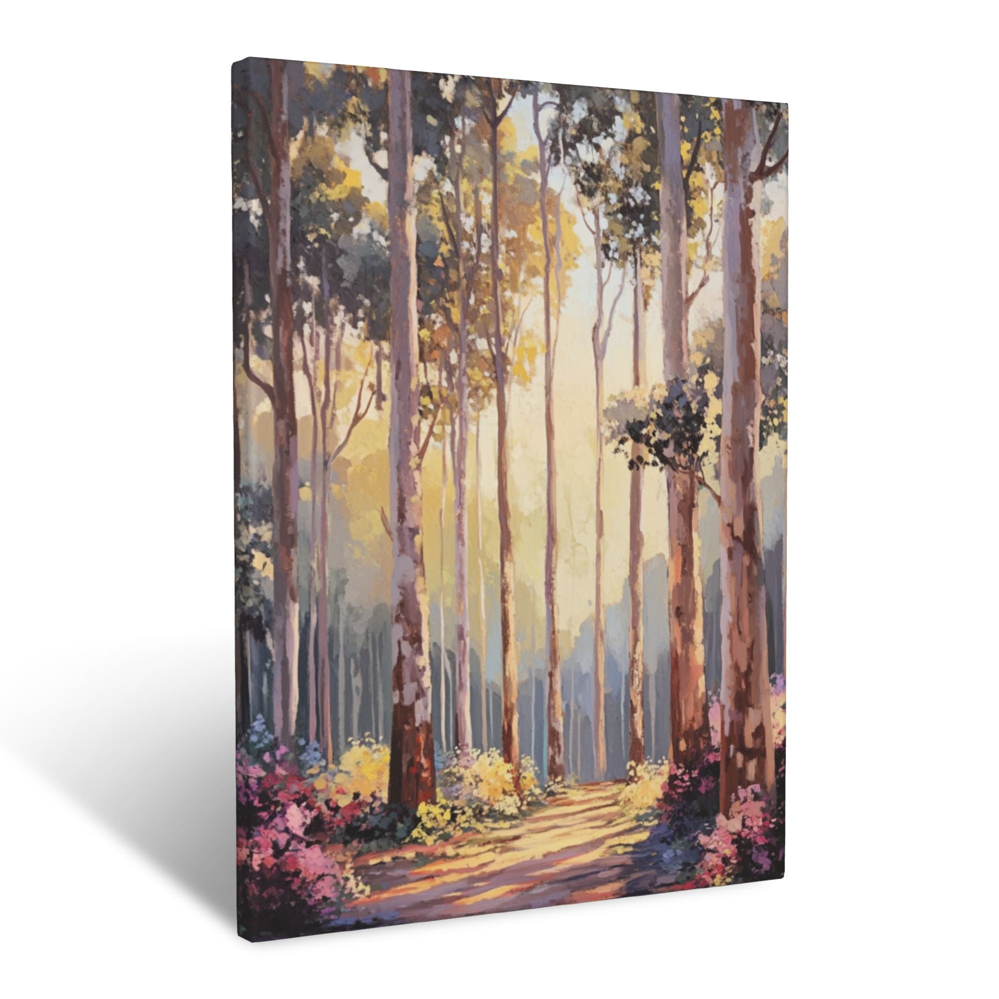 CozyNet Towering Grove Of Towering Eucalyptus Trees With Exotic Floral ...