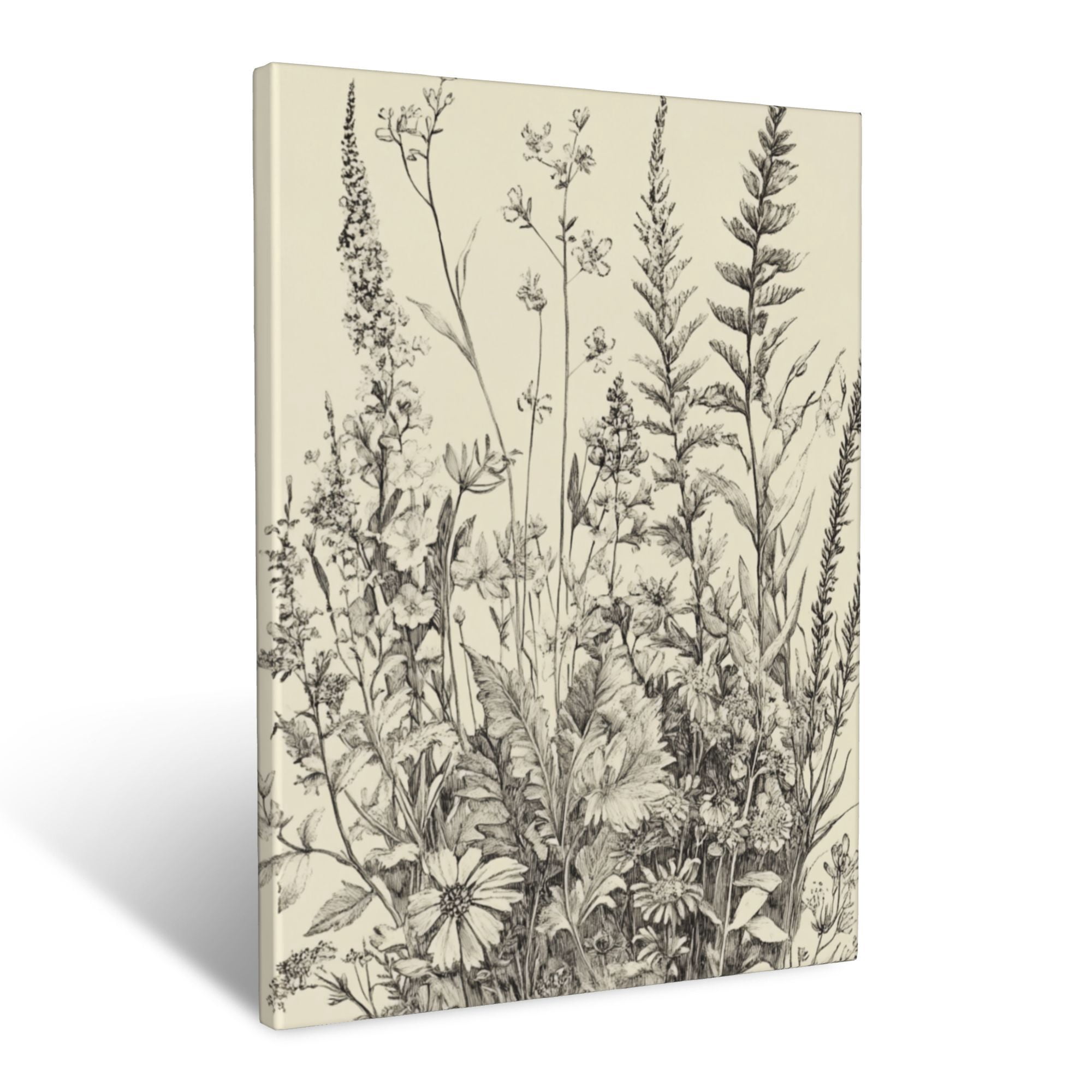 CozyNet Vintage Style Nature Sketch With Detailed Shading Of Forest ...