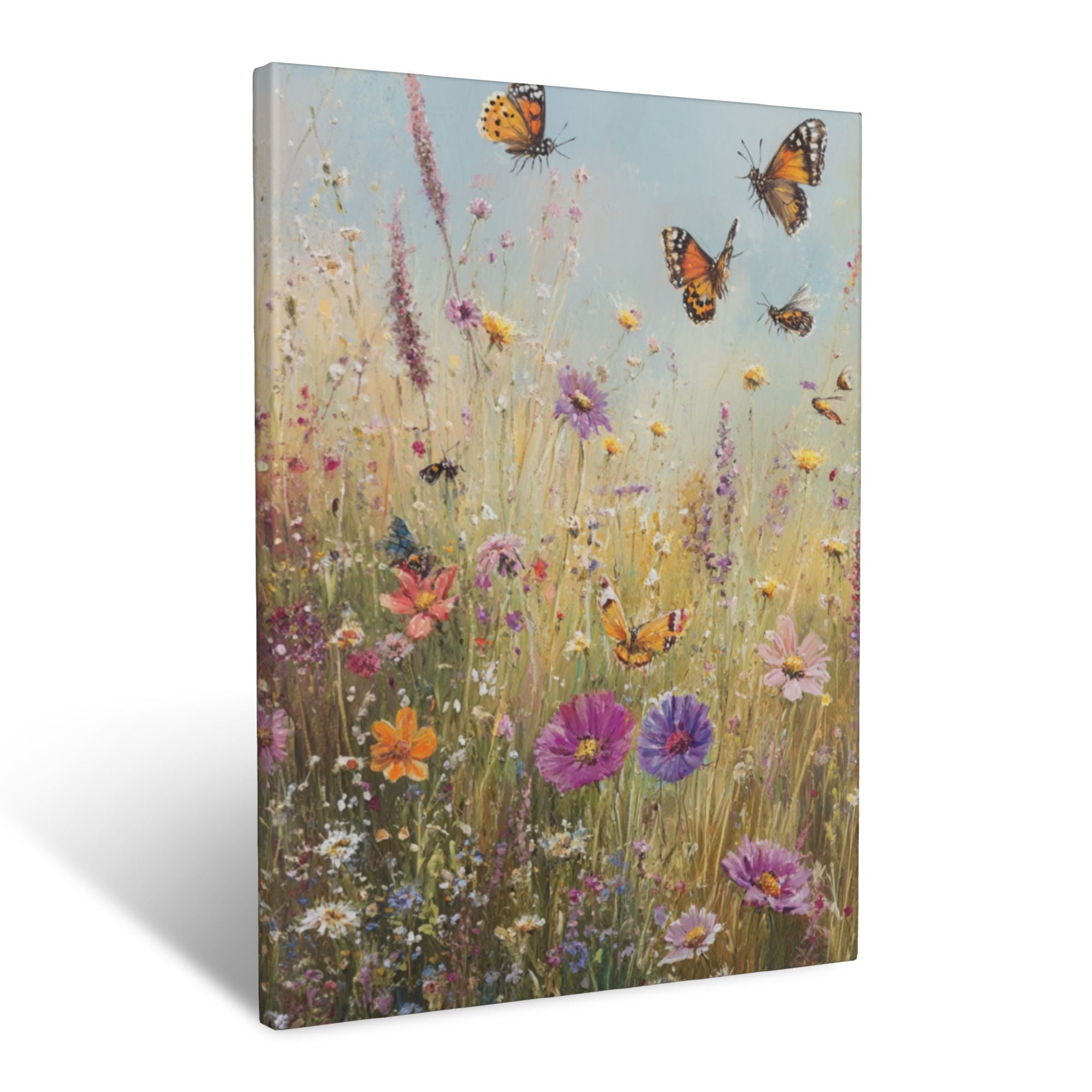 CozyNet Wildflower Meadow Alive With Bees, Butterflies & Soft, Swaying ...