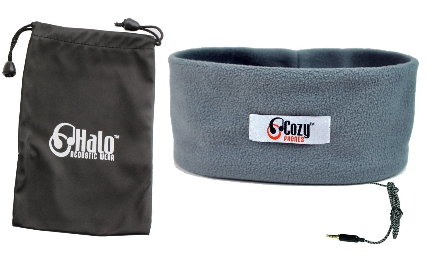 CozyPhones Sleep Headphones with Travel Bag - Ultra Thin Earphone ...
