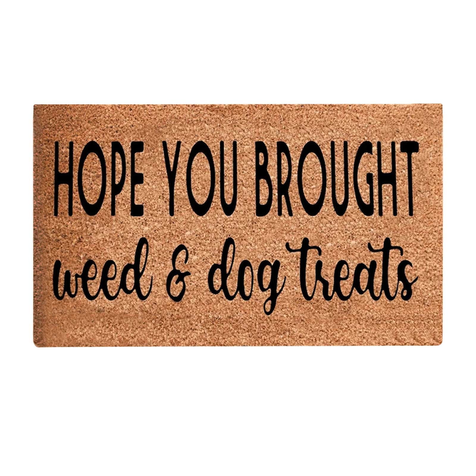 CozyQx 2024 Home Decor Funny Words Rug indoor Outdoor Front Porch ...