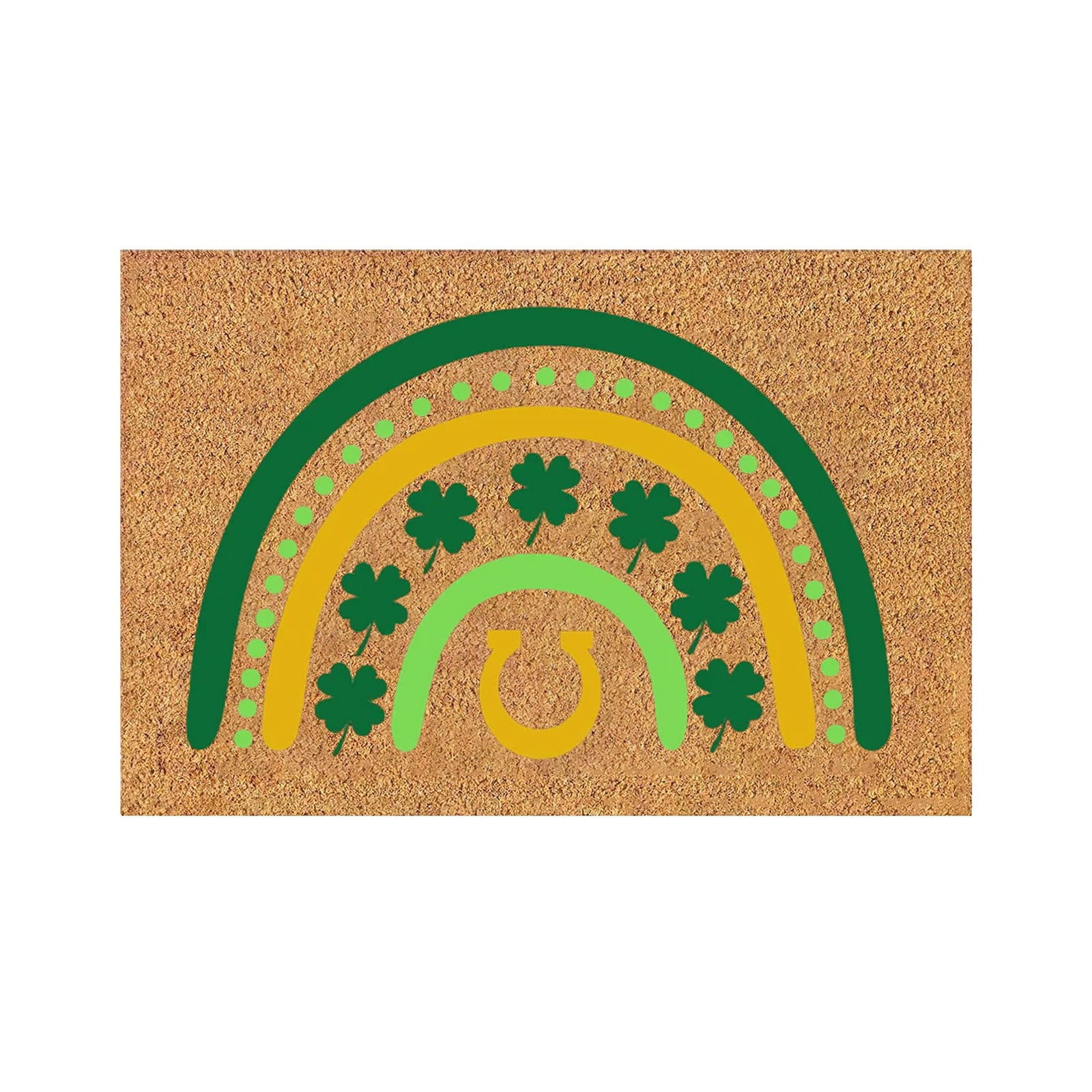 CozyQx 2024 Home Decor Irish Day Floor Mats Holiday Mats Welcome Door ...