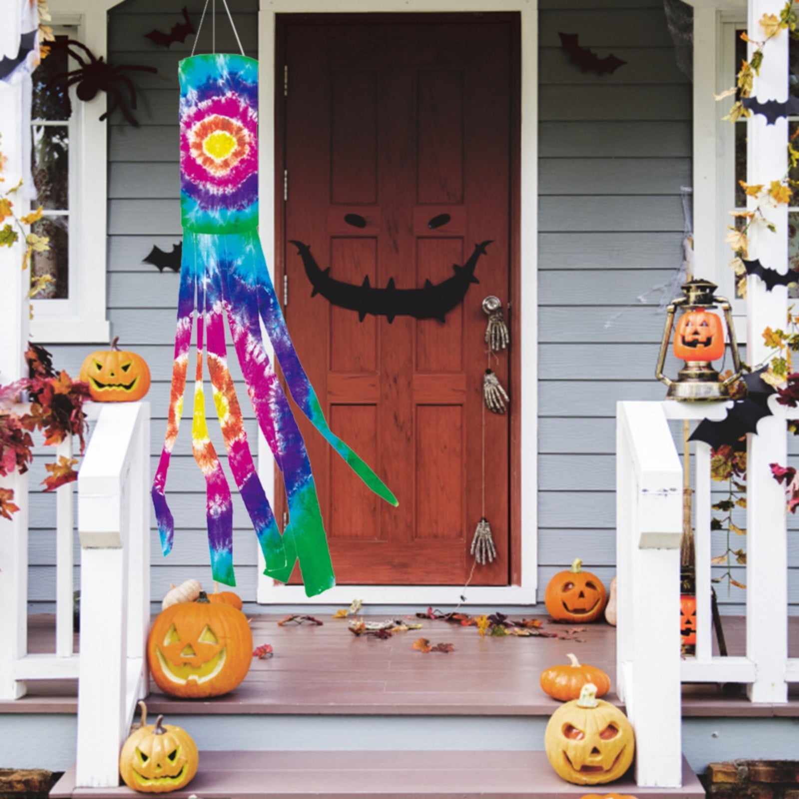 CozyQx Arts and Crafts Halloween Windsock Flag Windsock Hanging ...