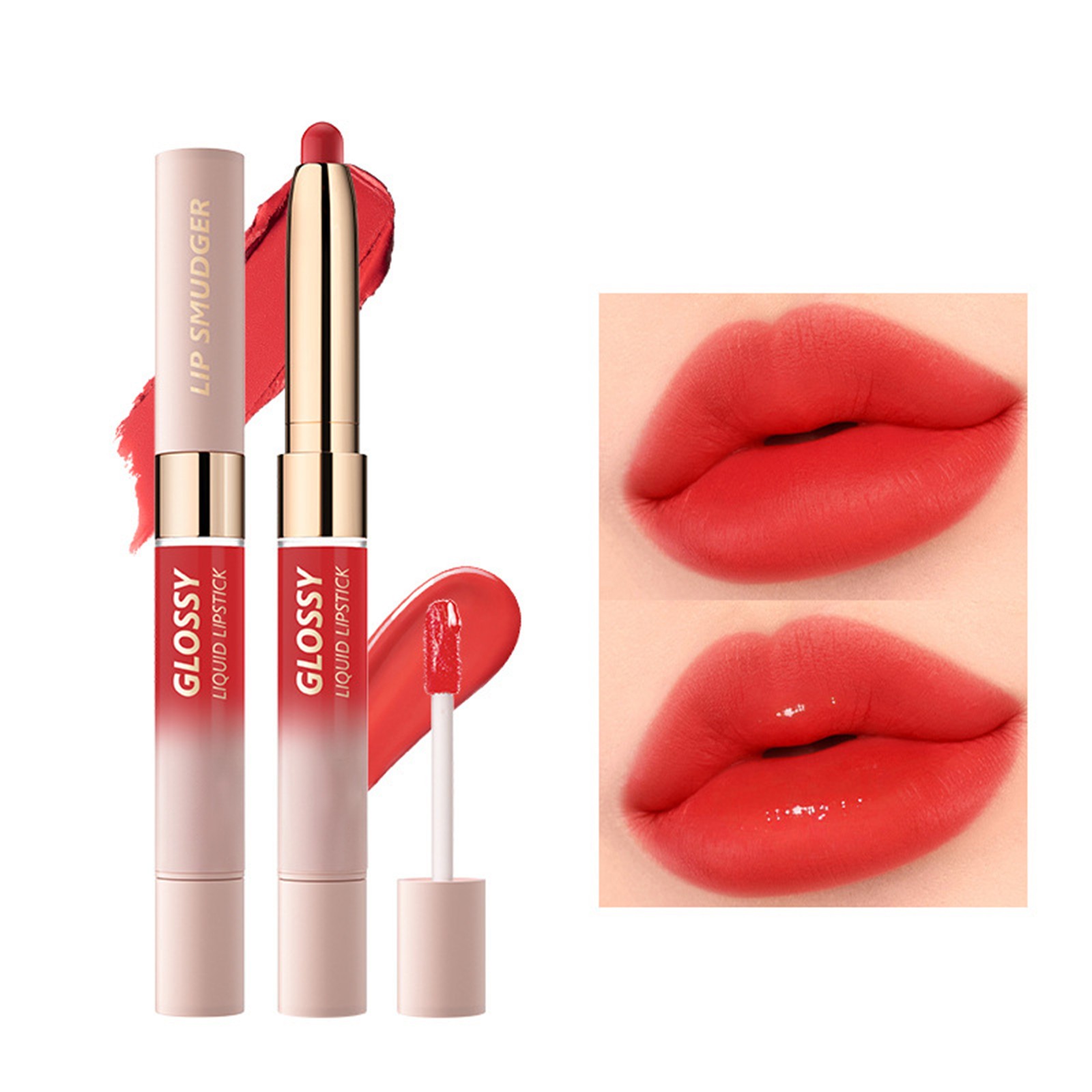 CozyQx Cheap! 10 Colors Double Ended Lipstick Lip Gloss Lip Glaze Color ...