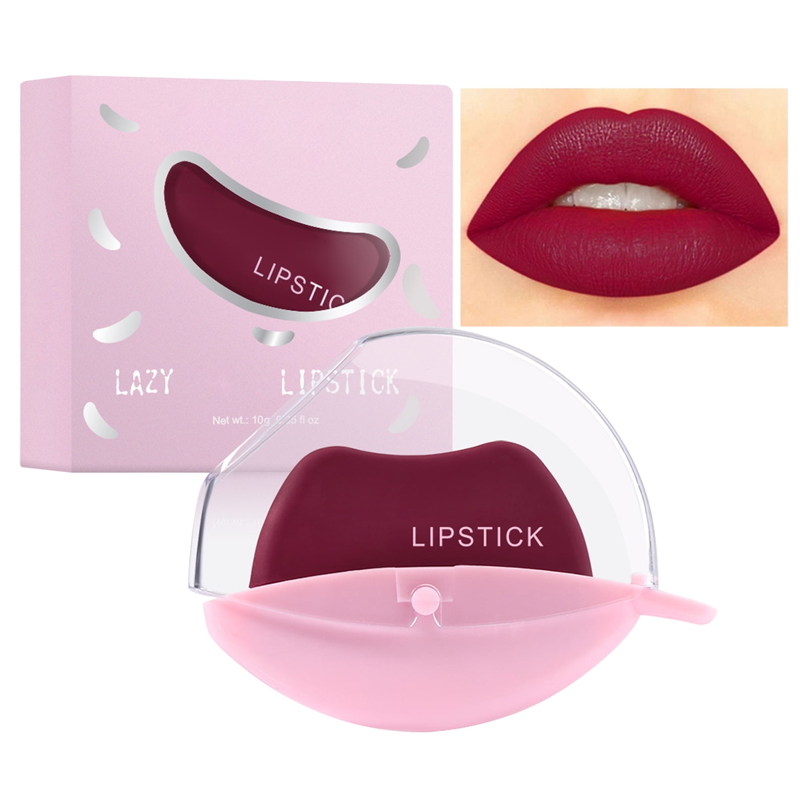 CozyQx Cheap! 15 Color Lazy Population Red Lipstick Set Lady Lazy ...