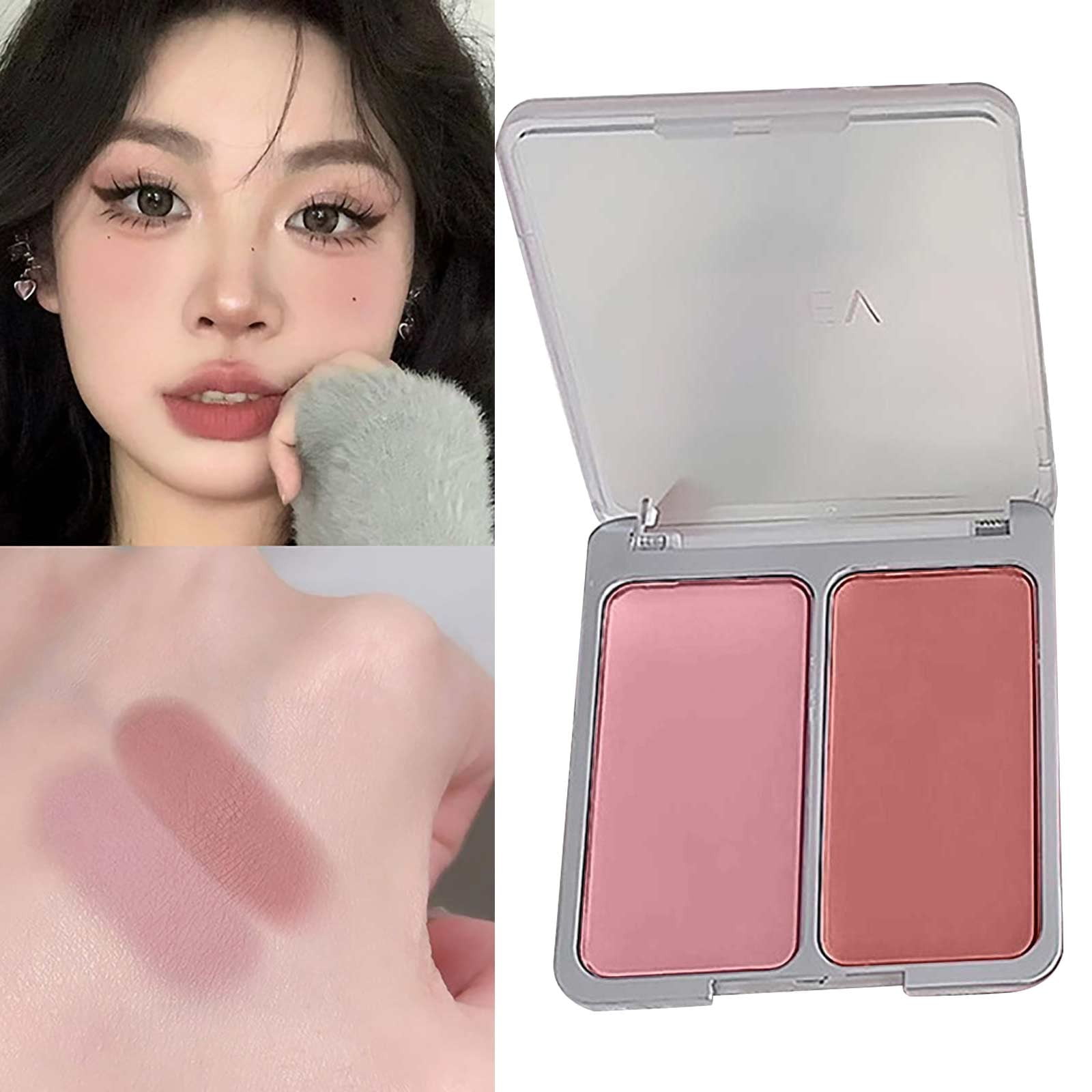 CozyQx Cheap! 2 In 1 Long Lasting High Pigment Powder Blushes In Slim ...