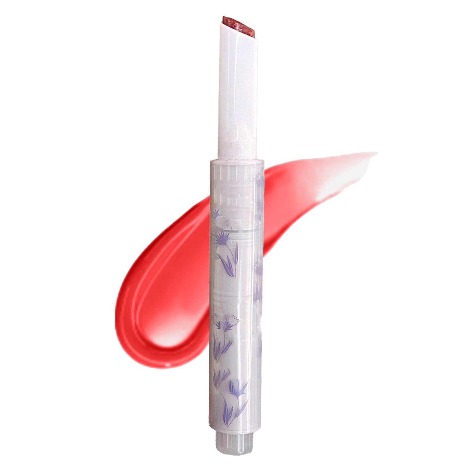 CozyQx Cheap! 6 Colors Jelly Lipstick Heart Shaped Lip Color ...