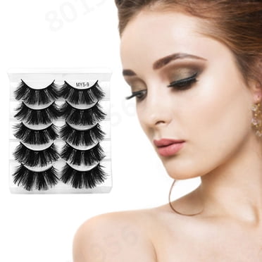 i-ENVY 5 Pairs Demi Wispies False Lashes Multi Pack Natural Look ...