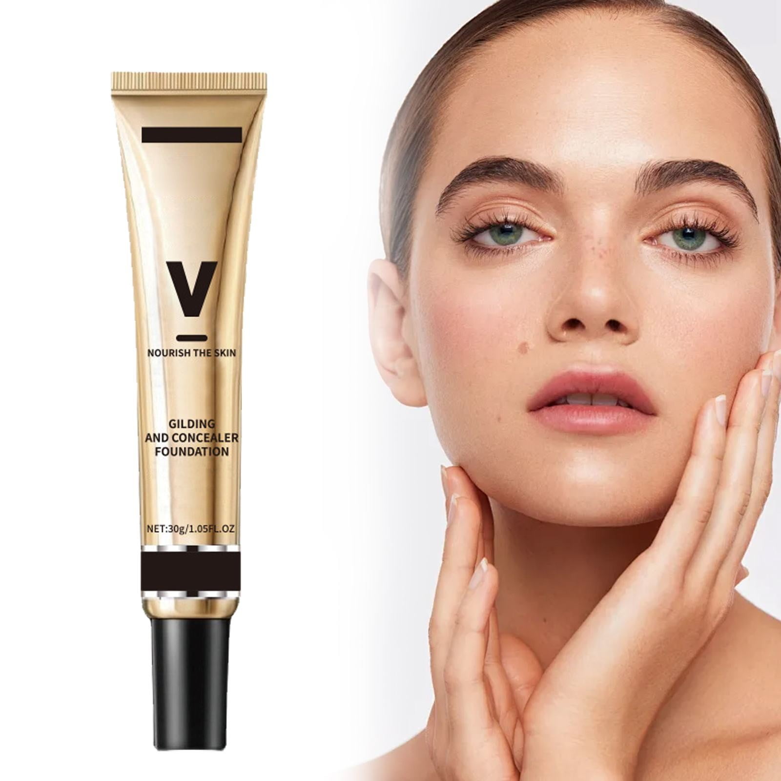 CozyQx Cheap! And Concealer Liquid Foundation Light And Thin Makeup ...