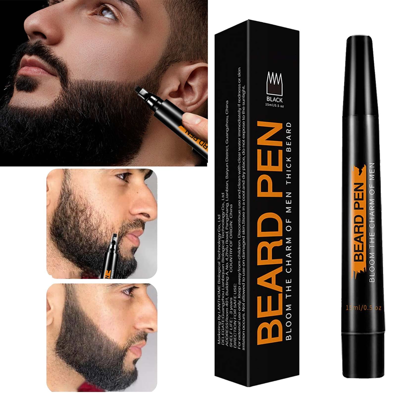 CozyQx Cheap! Beard Filling Pen Black Beard Pencil Filler For Men ...