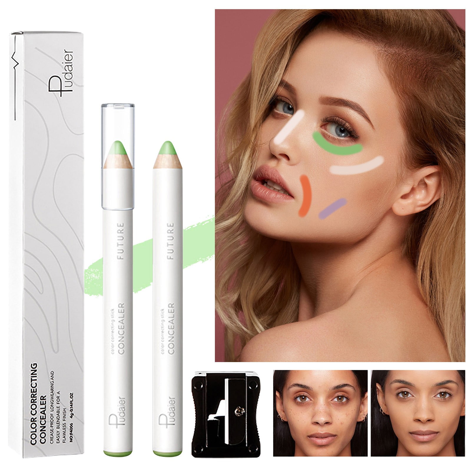 CozyQx Cheap! Brightening Correcting Concealer Contouring Pen ...