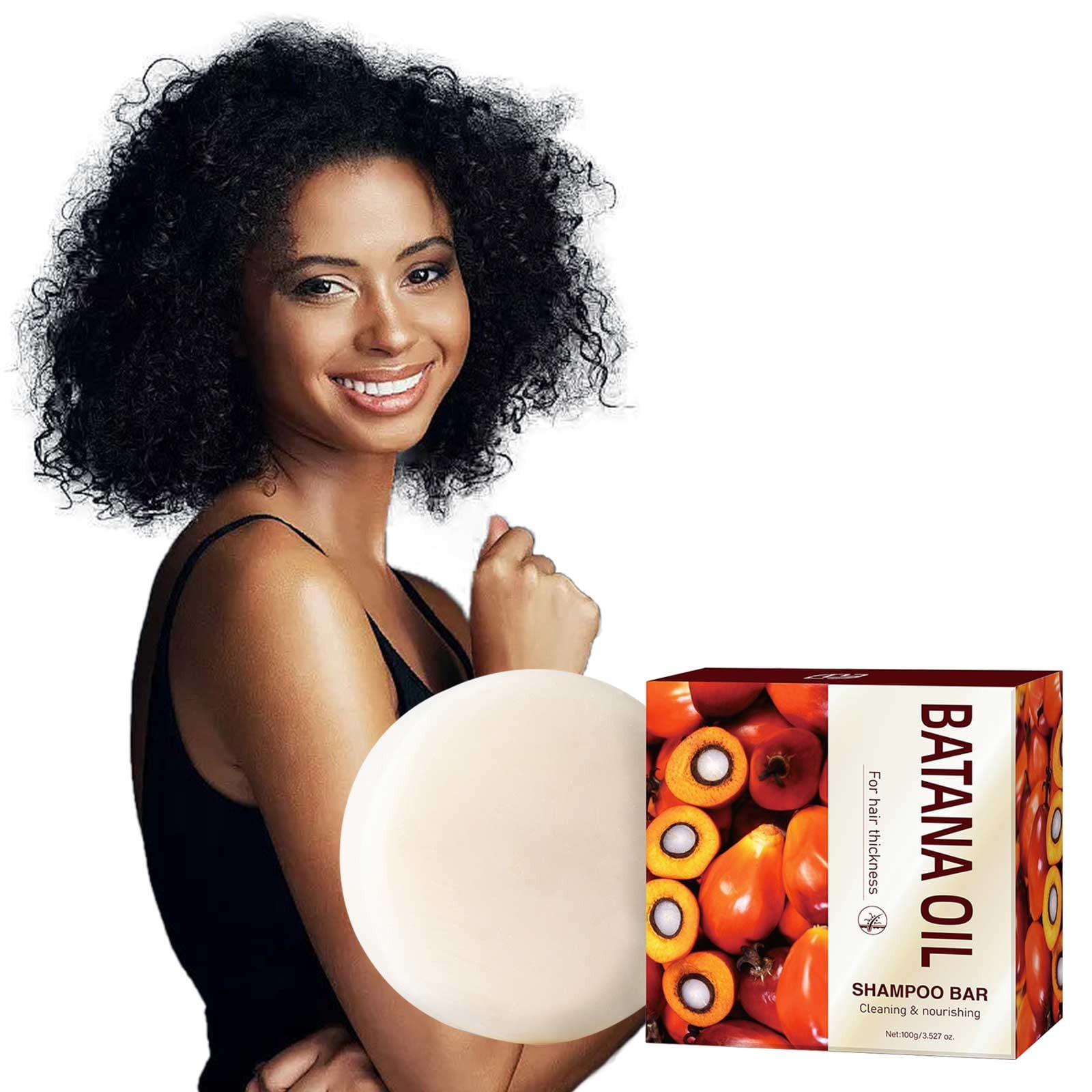 CozyQx Cheap! Coconut Shampoo Bar With Batana Oil Rice Rice Protein ...