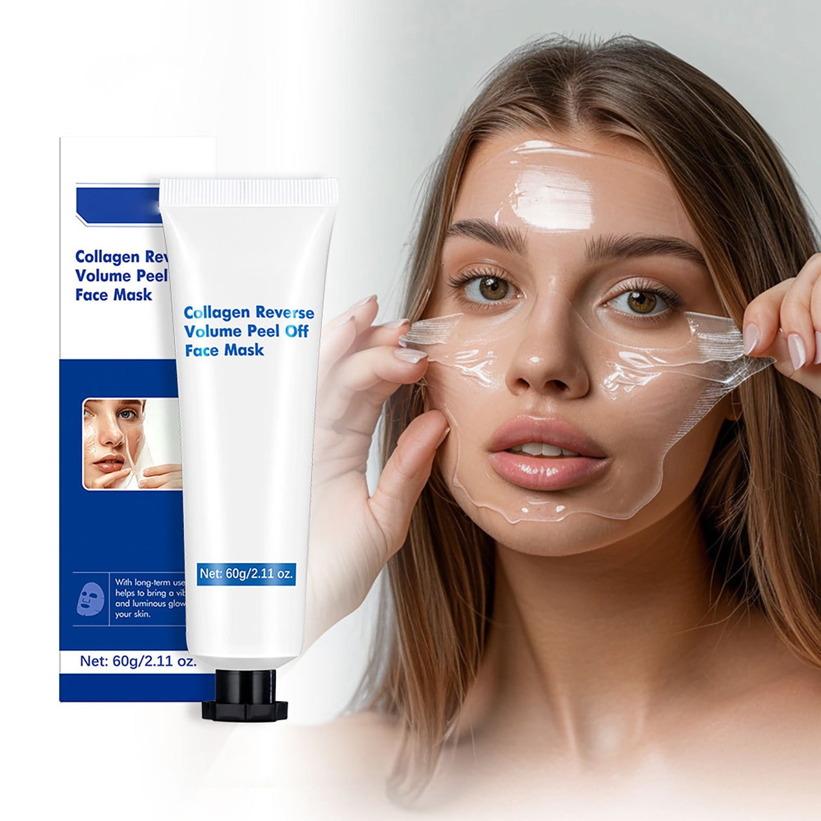 CozyQx Cheap! Collagen Peel Off Collagen Face Face Peel Glass Glowing ...