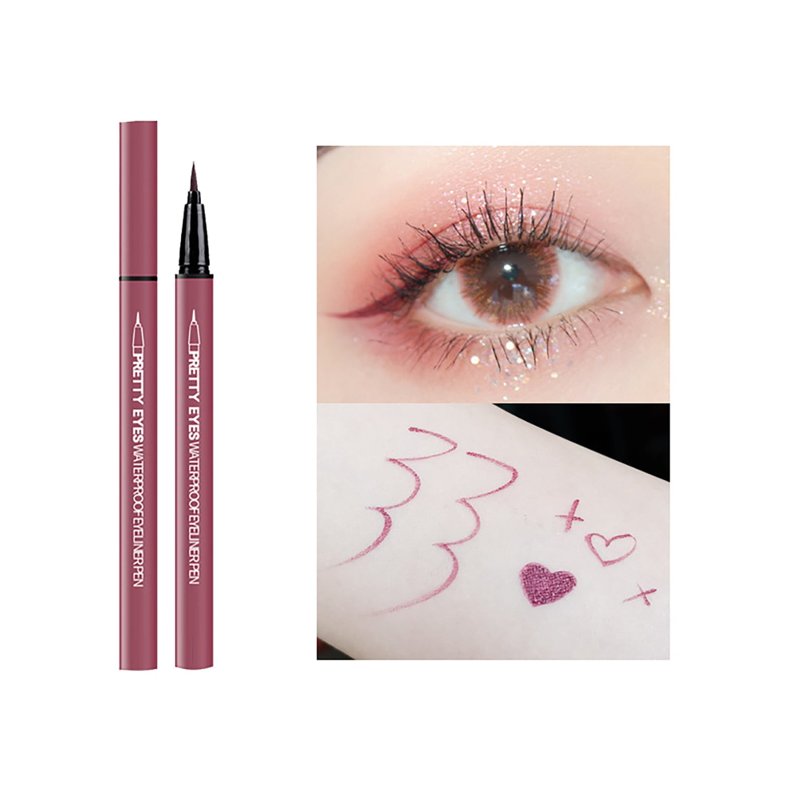 CozyQx Cheap! Color Eyeliner Liquid Pen (female) Smooth Not Easy To ...