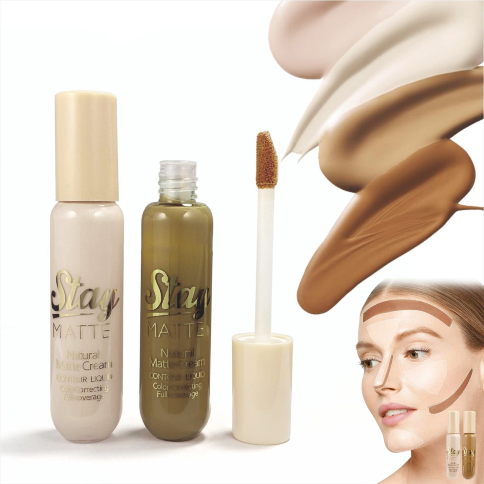 CozyQx Cheap! Dark Live Color Concealer Can Build Concealer To Smooth ...