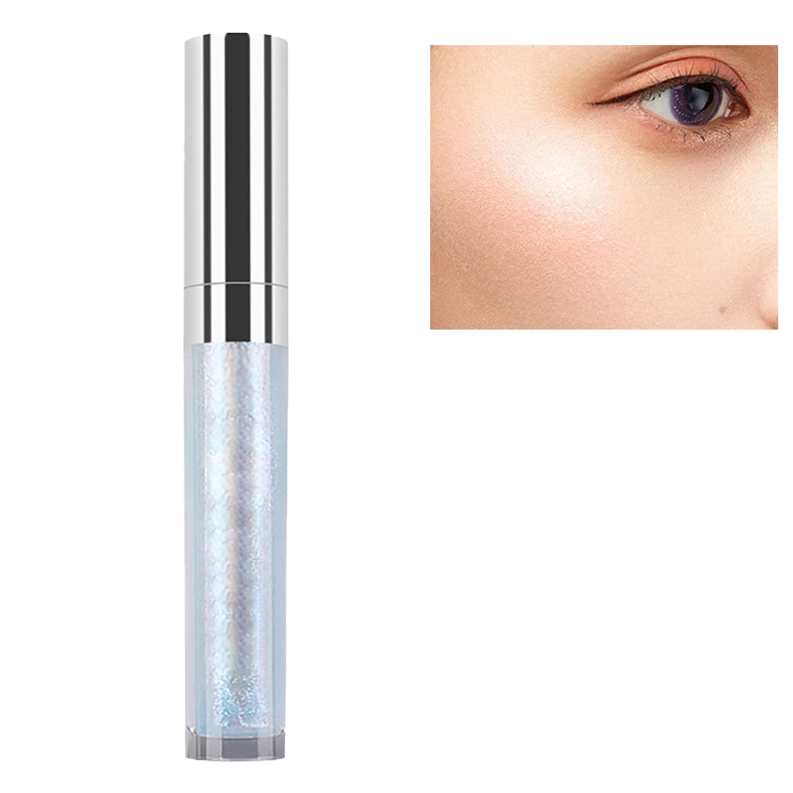 CozyQx Cheap! Face Highlighter White Highlighter Body Powder Makeup ...