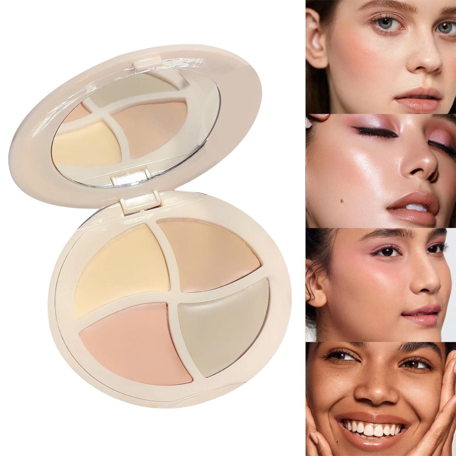 CozyQx Cheap! Four Color Concealer Pot Color Correcting Concealer For Dark Circles 4 Color ...