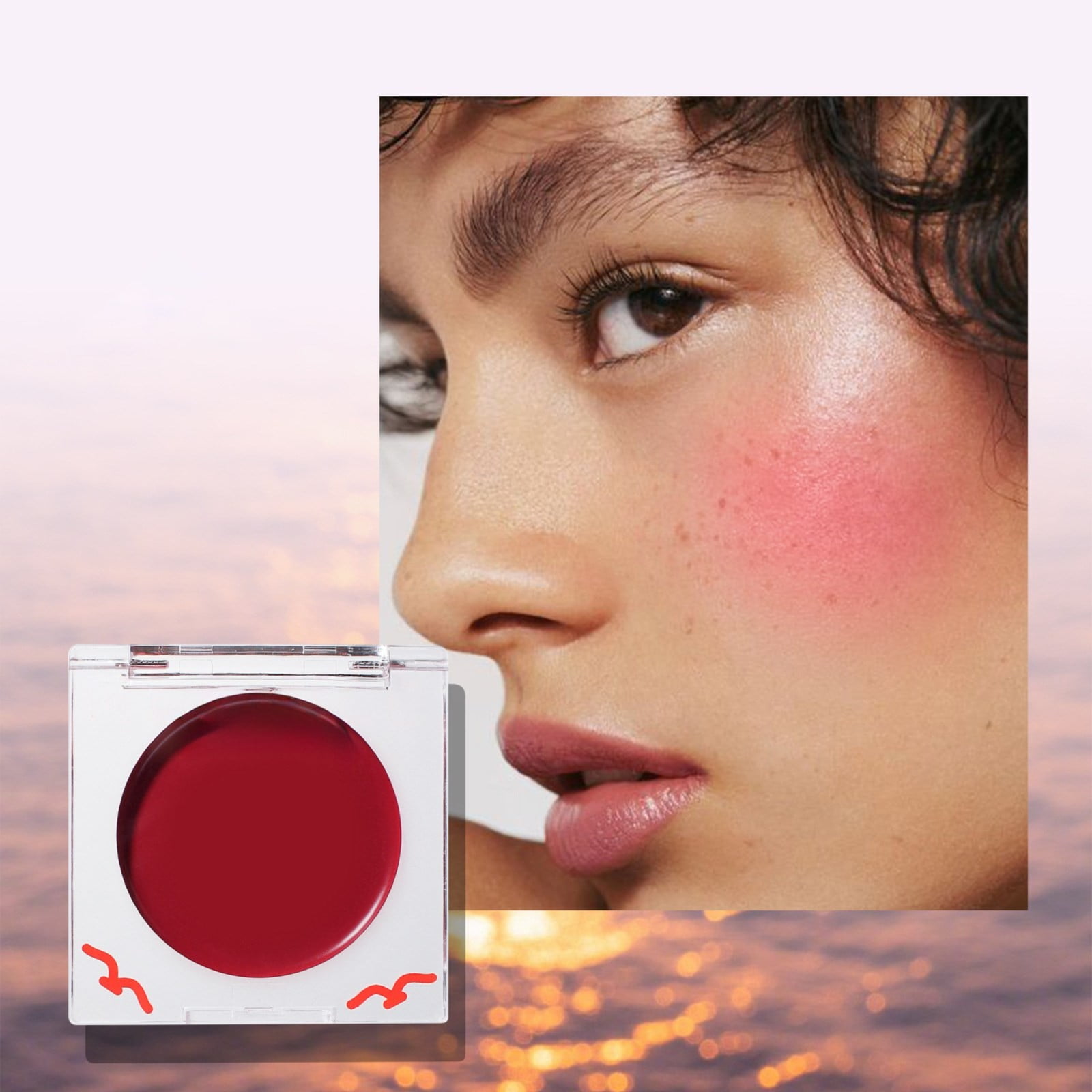 CozyQx Cheap! To Gel For Cheek And Lip Tint Buildable & Blendable Ultra ...