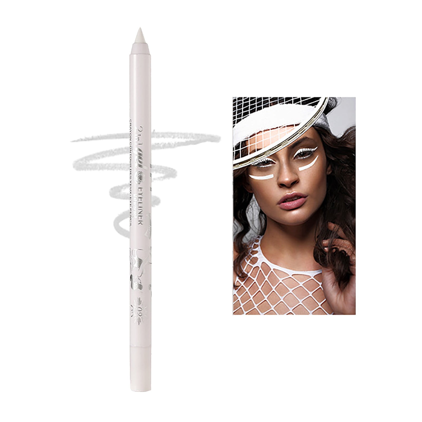 CozyQx Cheap! Gel Eye Liner Pencil Durable Concealer, Sweat Proof, Non ...