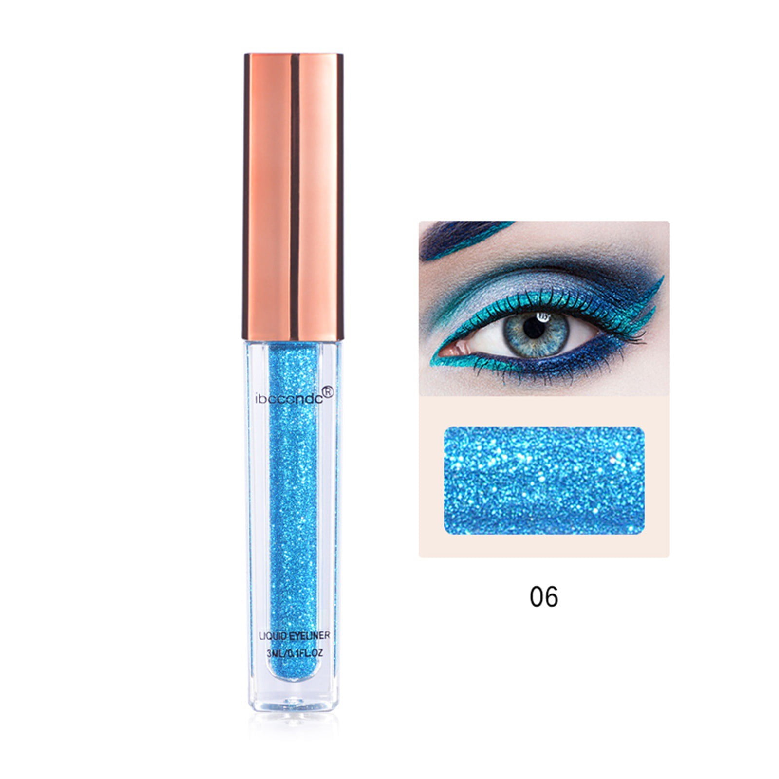 CozyQx Cheap! Glitter Liquid Eyeliner And Sweat-proof Color Glitter ...