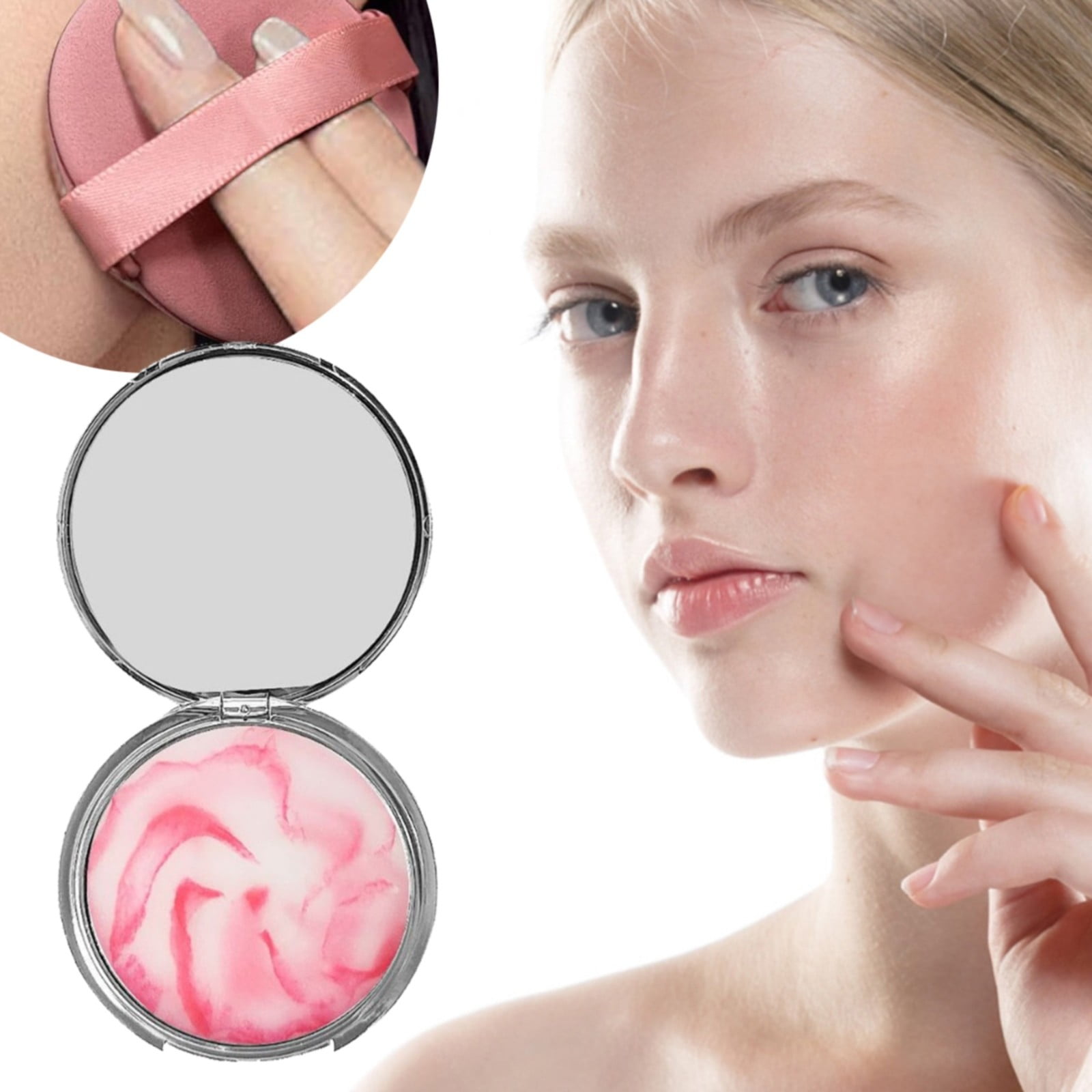 CozyQx Cheap! Lavender Powder Powder For Oil Control Paired With Mini ...