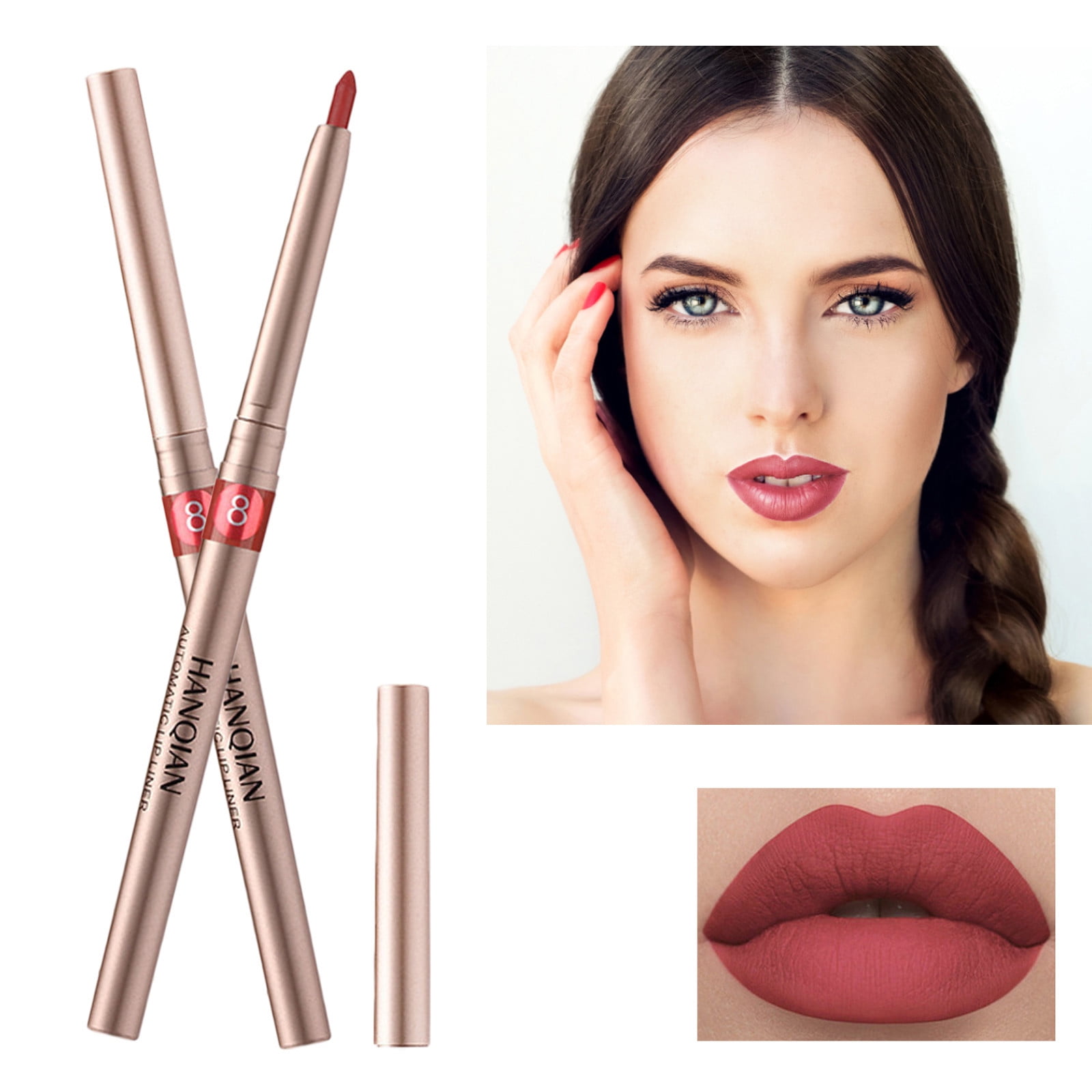 CozyQx Cheap! Lip Liner Pencil Natural Lip Makeup Soft Pencils ...
