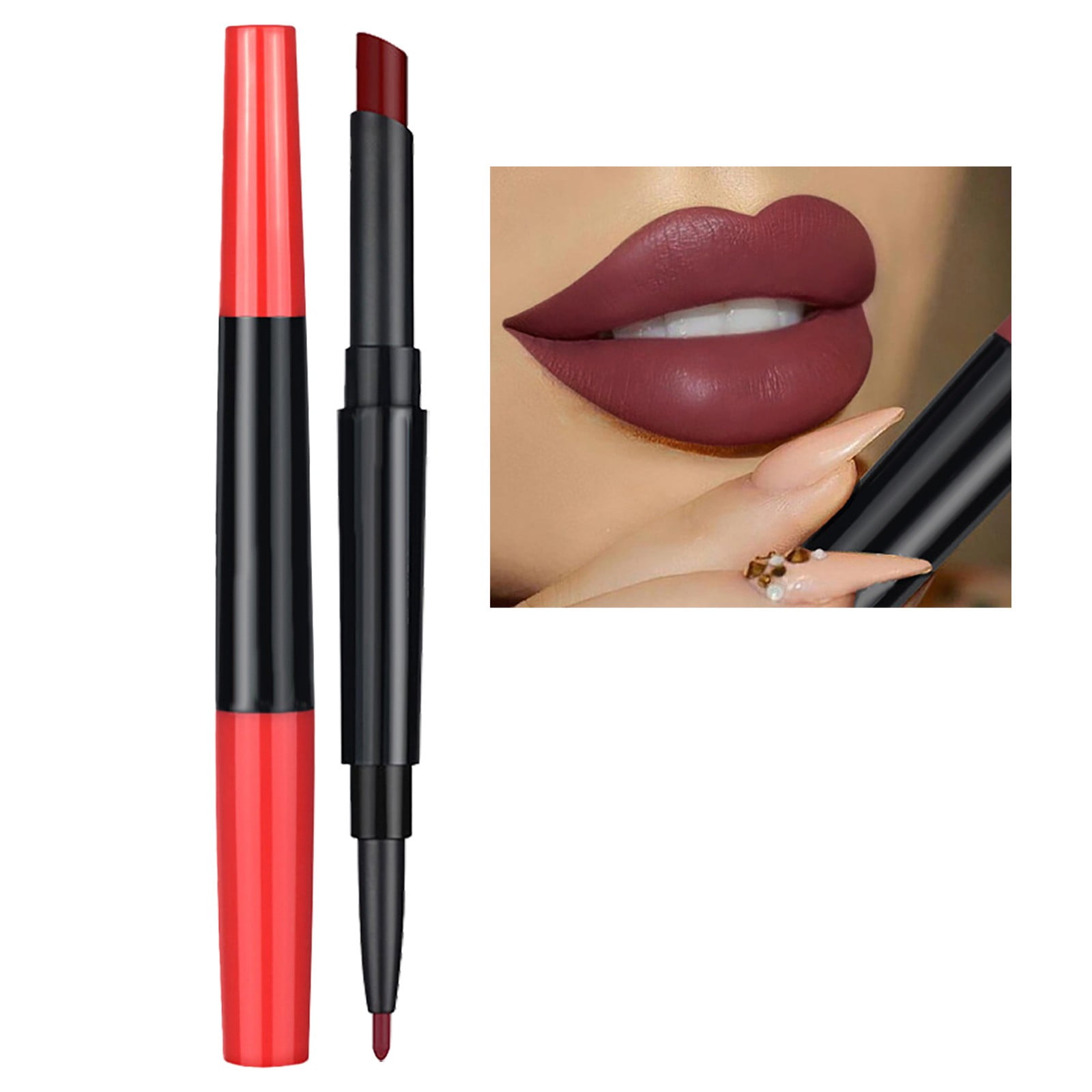 CozyQx Cheap! Lipstick Velvet Color Lip Makeup Does Not Fade ...