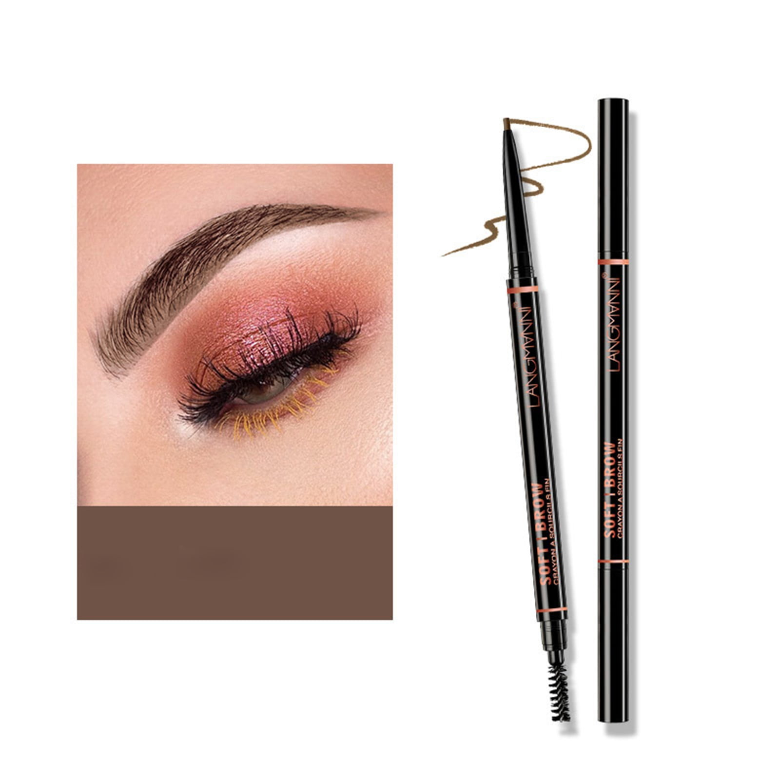 CozyQx Cheap! Makeup Brow Stylist Waterproof Eyebrow Pencil Ultra Fine ...