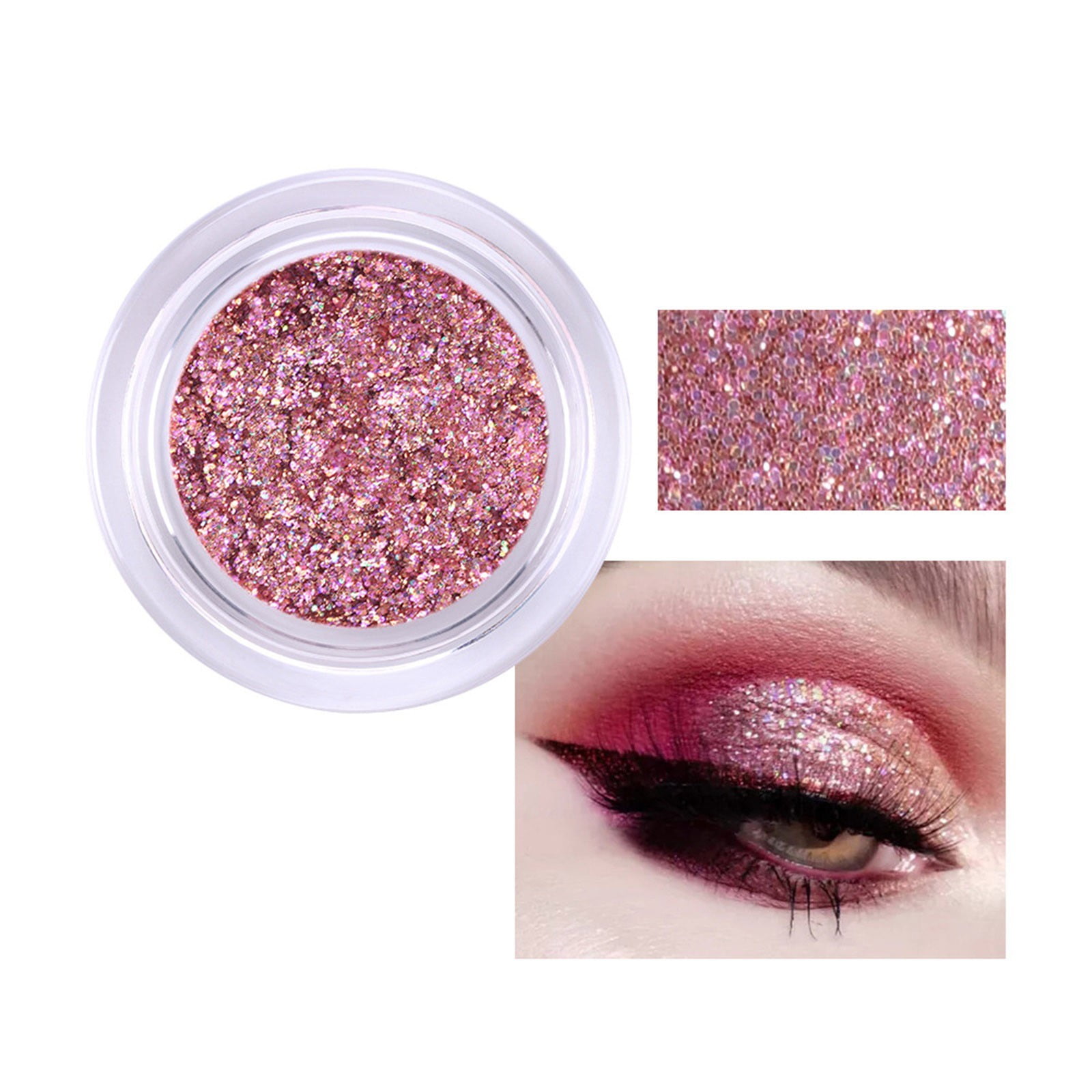 CozyQx Cheap! Mermaid Eyeshadow Glitter Colorful Jin Cong Eyeshadow Highlight Cream Face ...