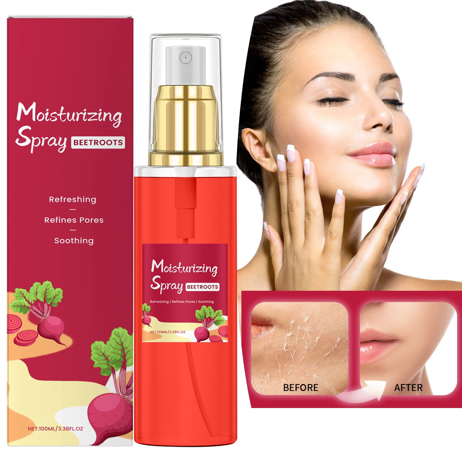 CozyQx Cheap! Moisturizing Spray Deeply Moisturizes And Smoothes Skin ...