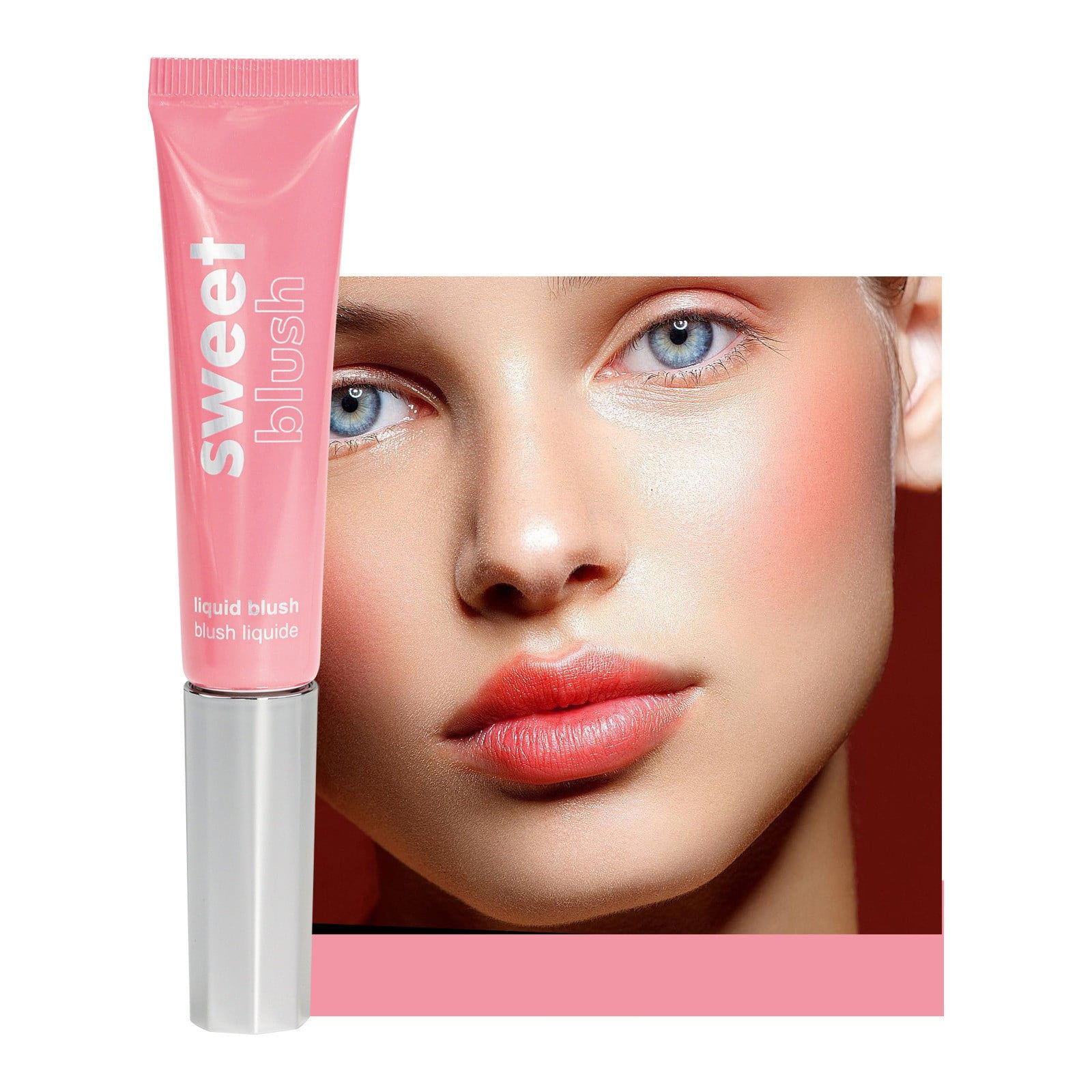 CozyQx Cheap! Monochromatic Liquid Powder Blusher Air Feeling Light ...