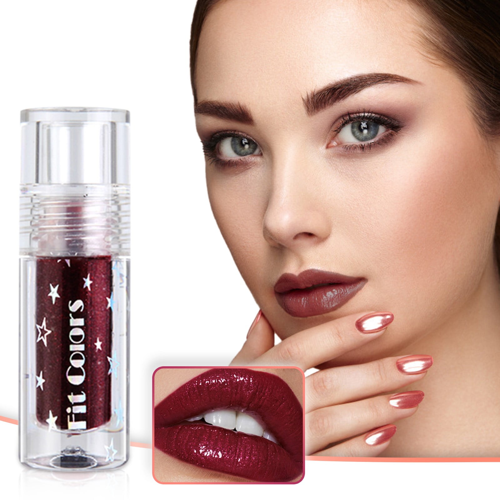 CozyQx Cheap! Pearlescent Lip Liquid Lipstick Does Not Fade, Does Not ...
