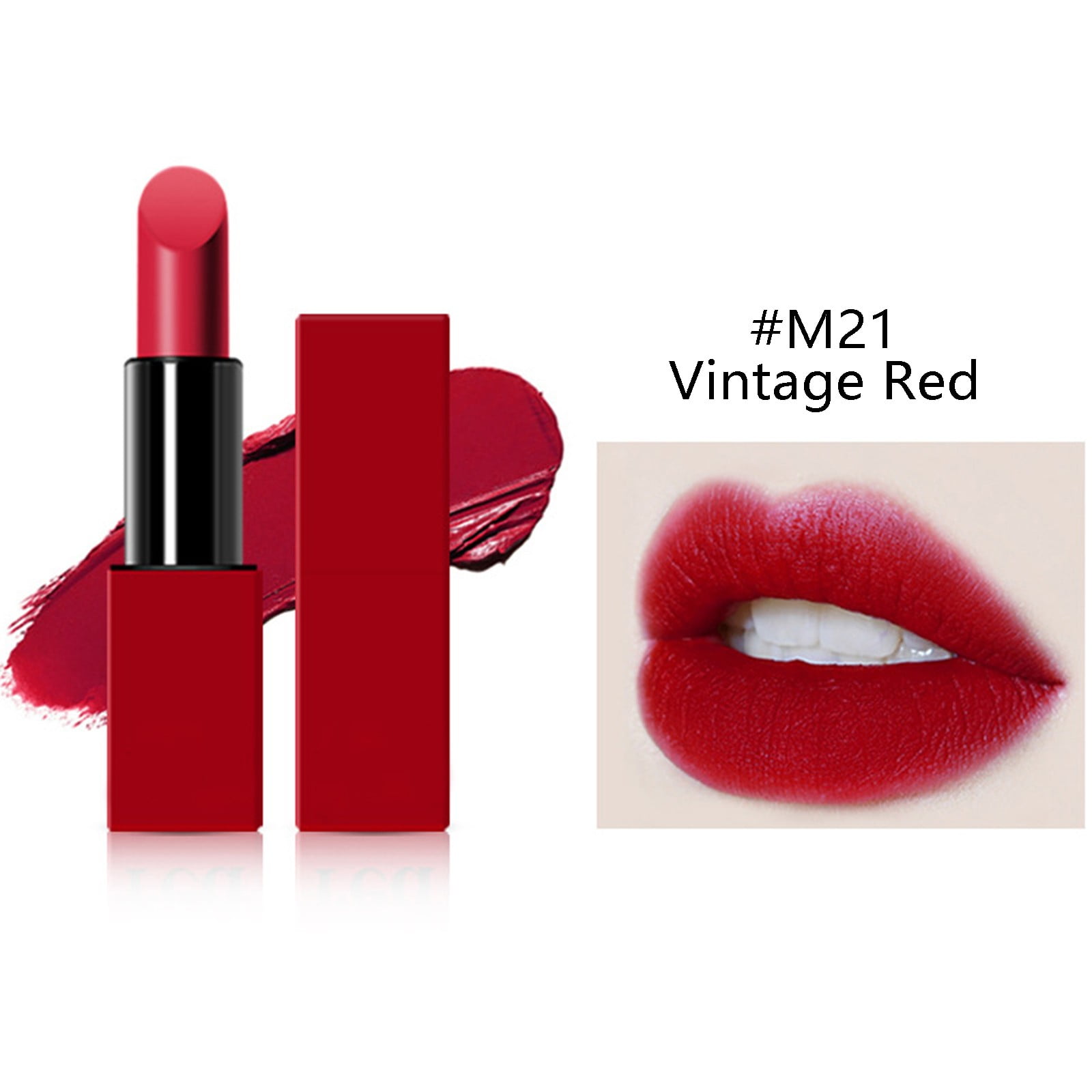 CozyQx Cheap! Red Lip Gloss Mattes Mattes Lipstick Velvet Red China Red ...