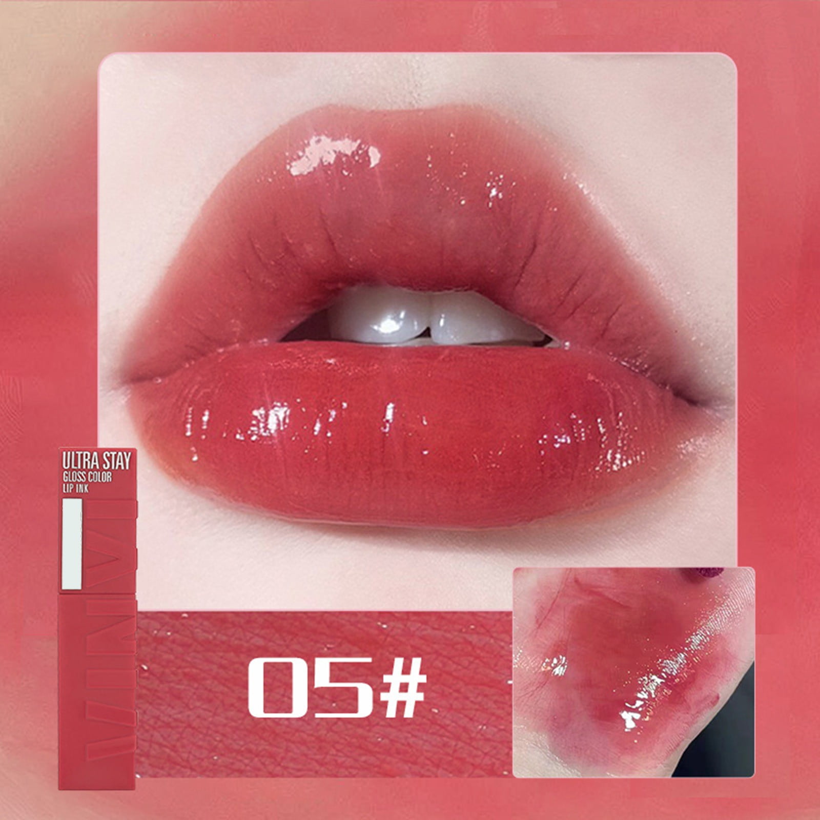 CozyQx Cheap! Twelve Color Glossy Liquid Lipstick Moisturizing ...