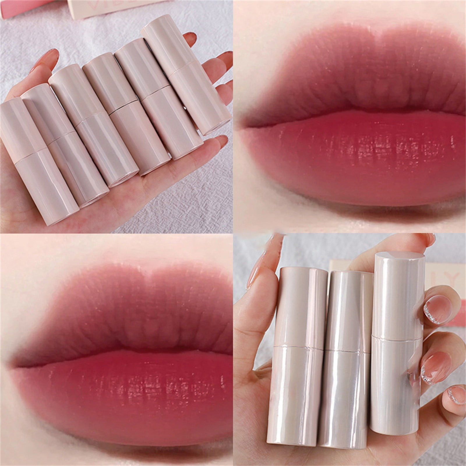 CozyQx Cheap! Velvet Mist Face Lip Mud Lipstick Lip Mud Waterproof Long ...