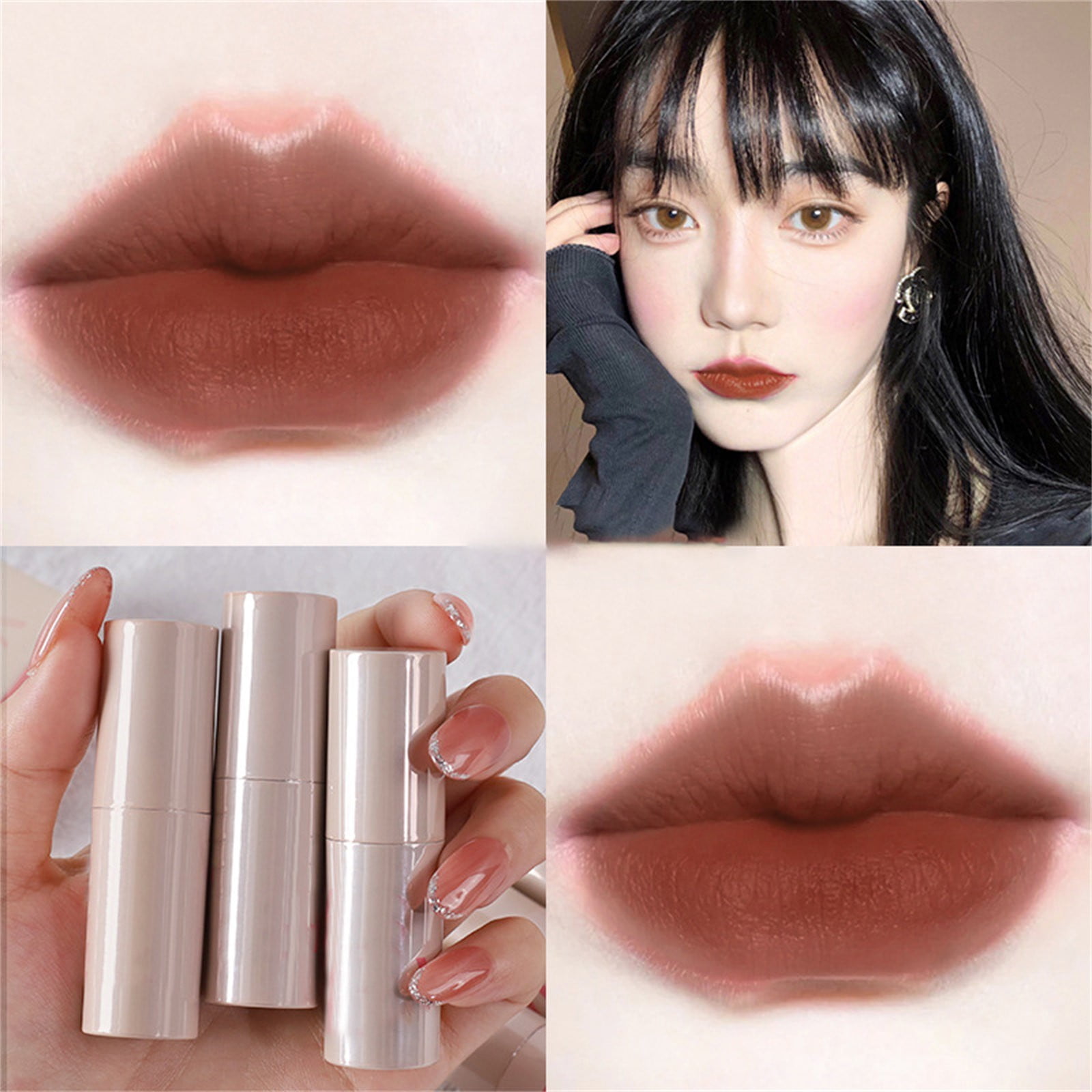 CozyQx Cheap! Velvet Mist Face Lip Mud Lipstick Lip Mud Waterproof Long ...