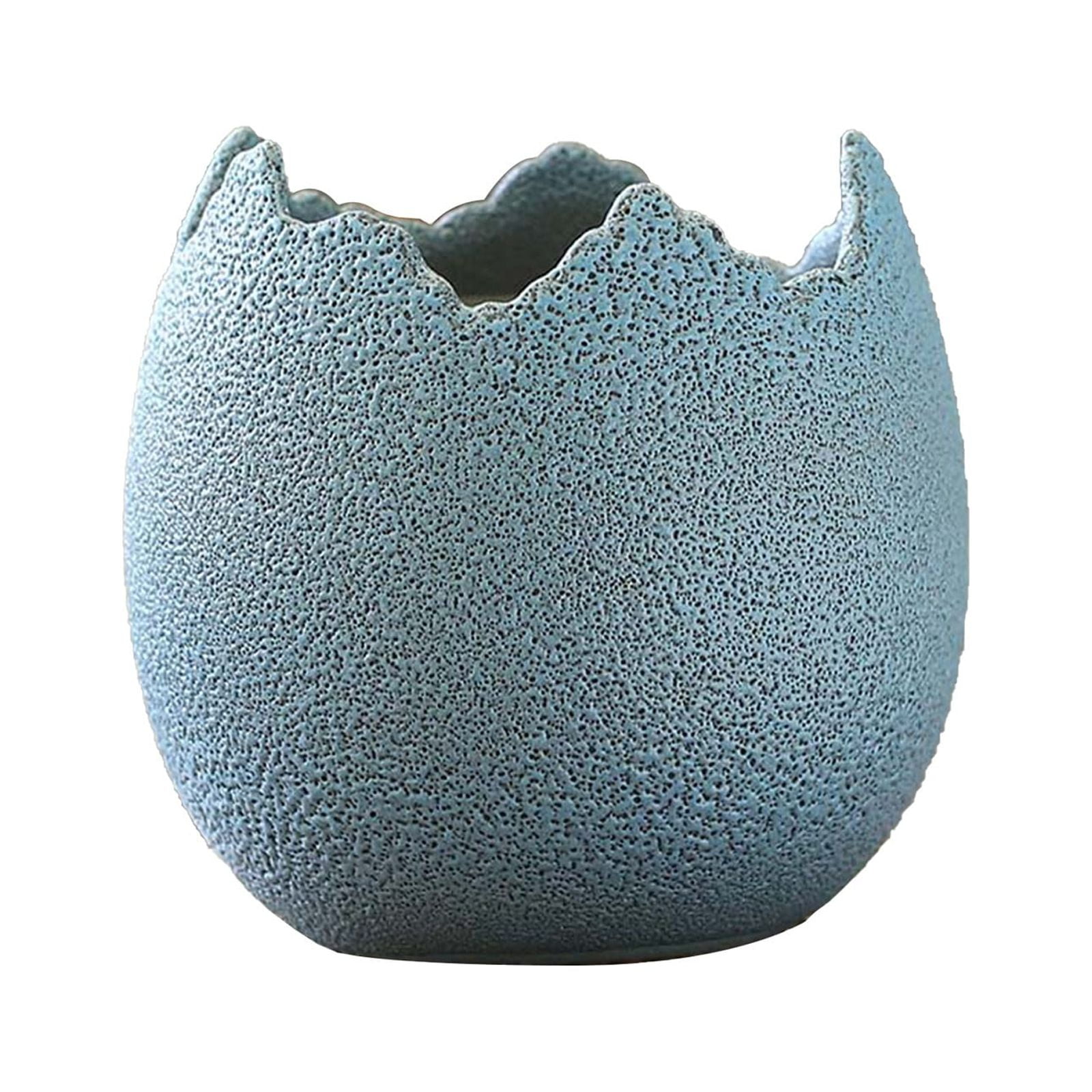 CozyQx Flower Pot Meaty Flowerpot Ceramic Potted Rough Pottery ...