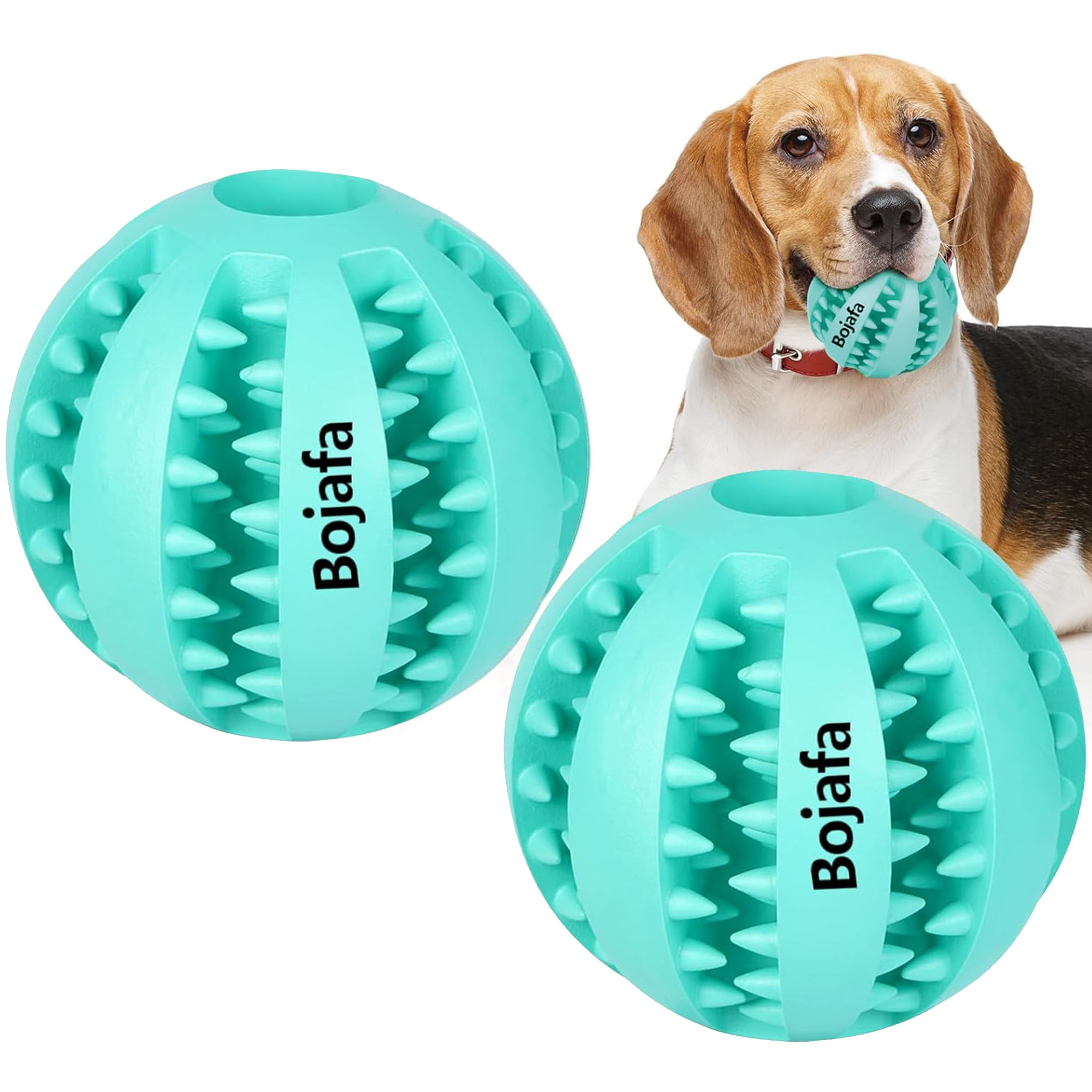 CozySound Interactive Dog Chew Toy Ball - Bite-Resistant Dog Treat Ball ...