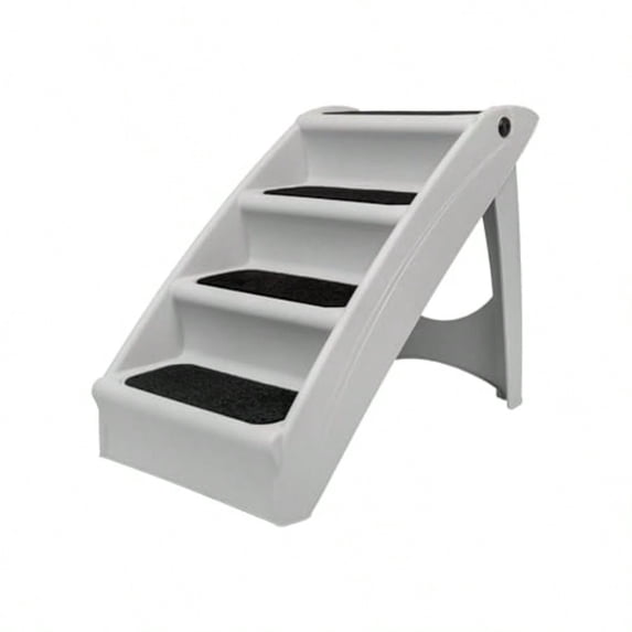 CozyUp Folding Dog Stairs Portable Indoor/Outdoor Pet Steps for Bed ...