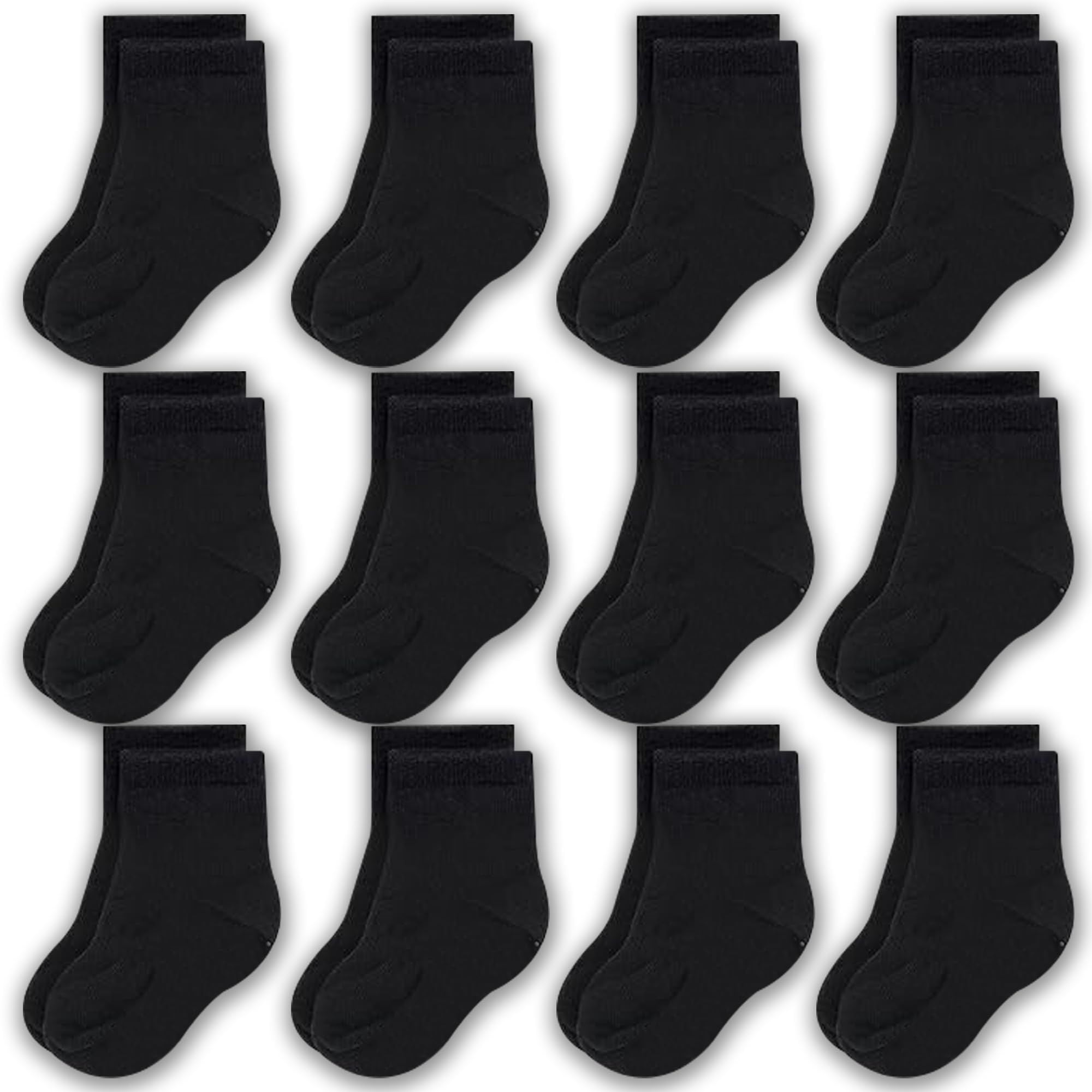 CozyWay Baby Socks Crew Comfy Cotton Socks For Girls and Boys Babies ...