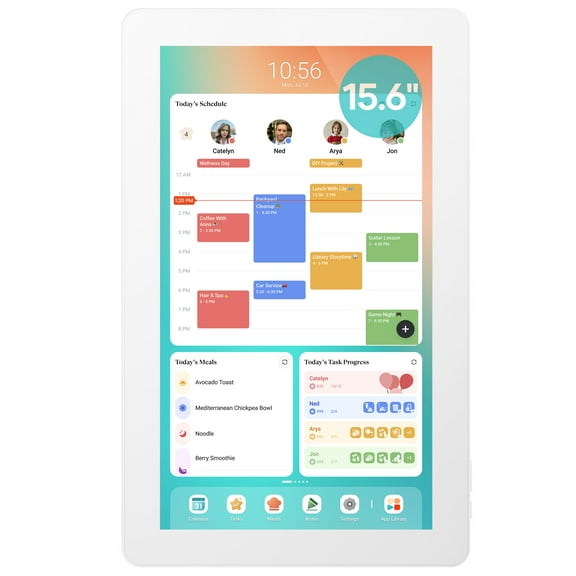 Digital Calendar: 21.5 Inch Smart Electronic Calendar Planner & Chore ...