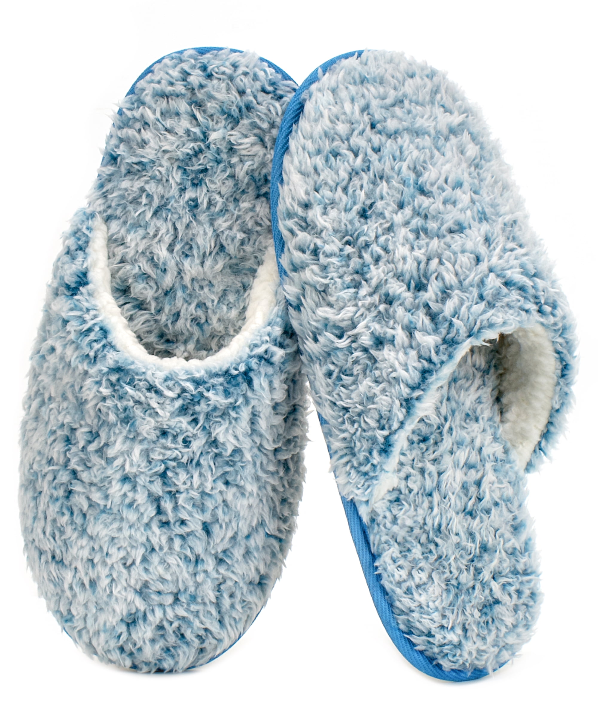Cozylook Fuzzy Slippers for Women Indoor and Outdoor Cozy House Shoes with Memory Foam Non-slip ...
