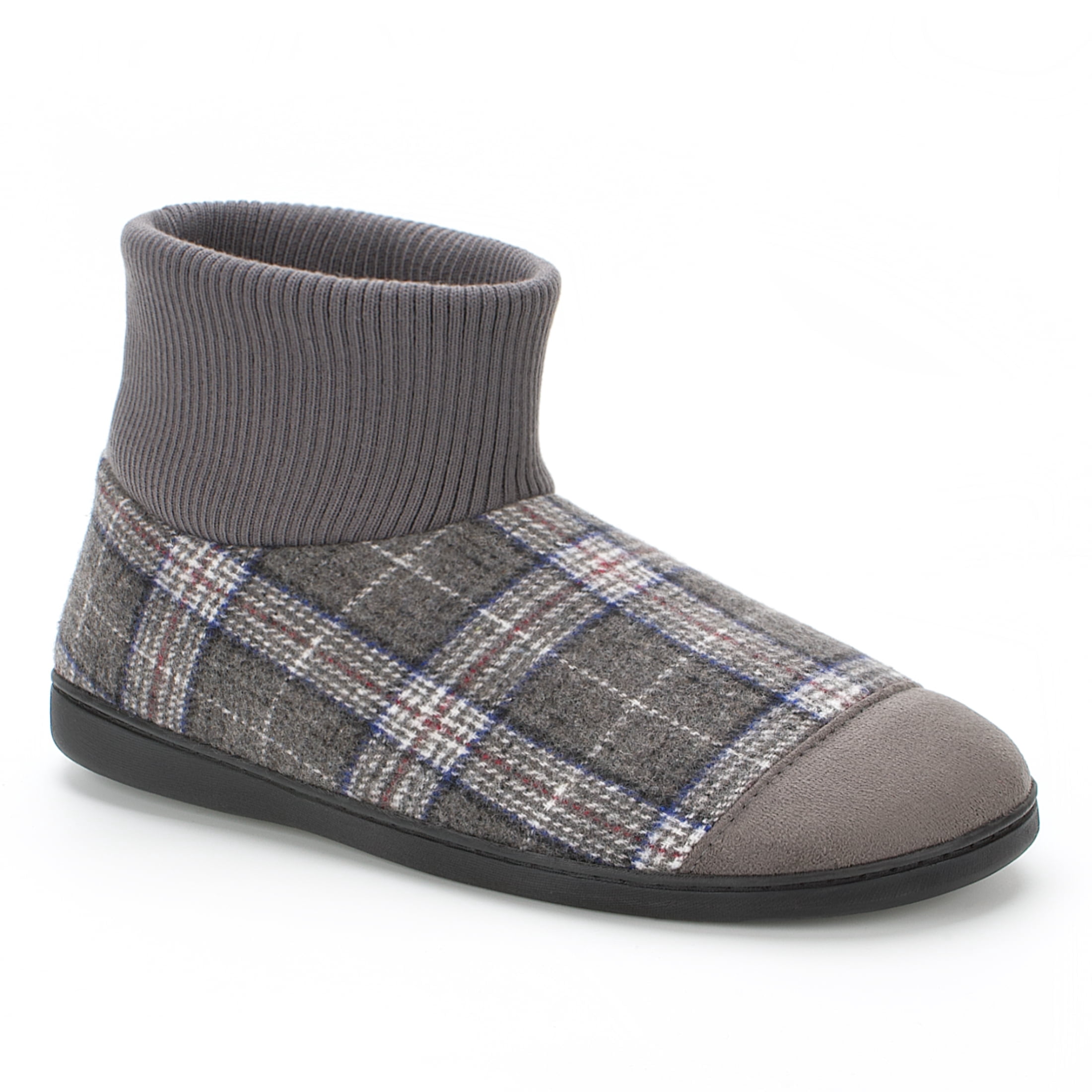 Cozylook Men's Slippers with Memory Foam, Warm Fleece Slipper Boots ...