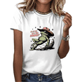 Cozymy Women's "Is It Me Am I The Drama" Cowboy Frog Graphic Crewneck ...