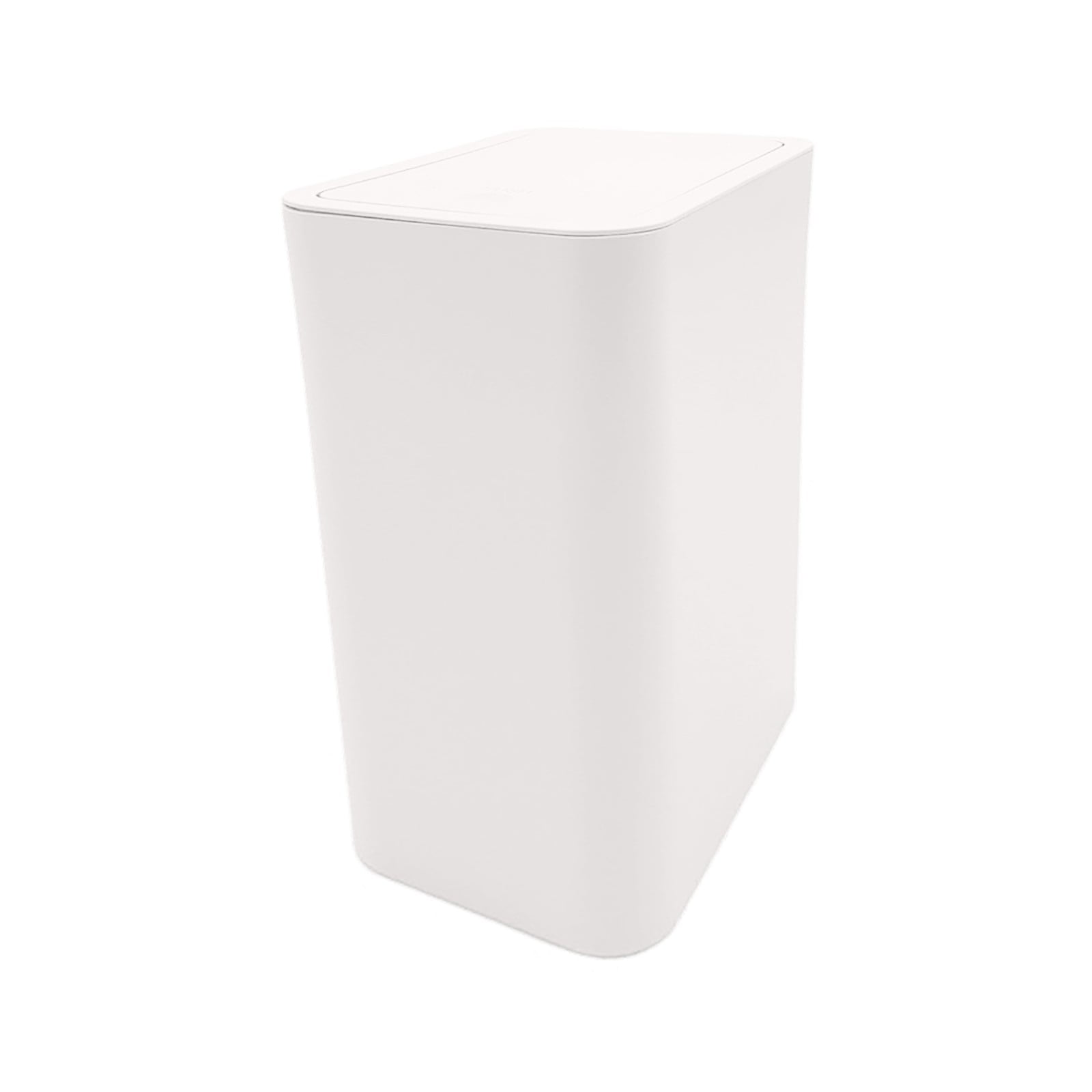 Cozynook Small Can â Bathroom Waste Basket with Flip Lid, Compact ...